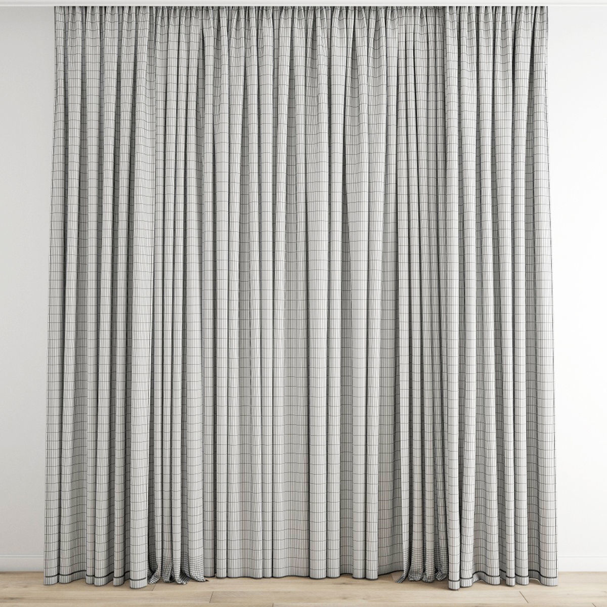 curtain 453 3D model | CGTrader