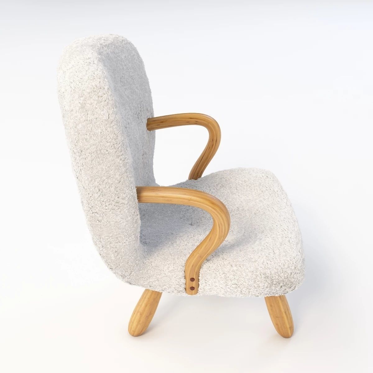 Philip Arctander Chair 3D model | CGTrader