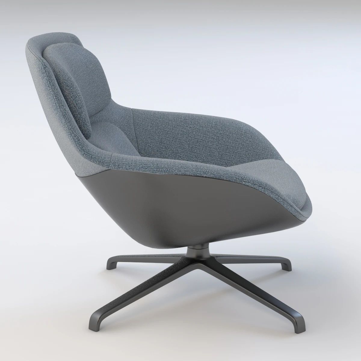 Ikea Striad Low Back Lounge Chair 3D model | CGTrader