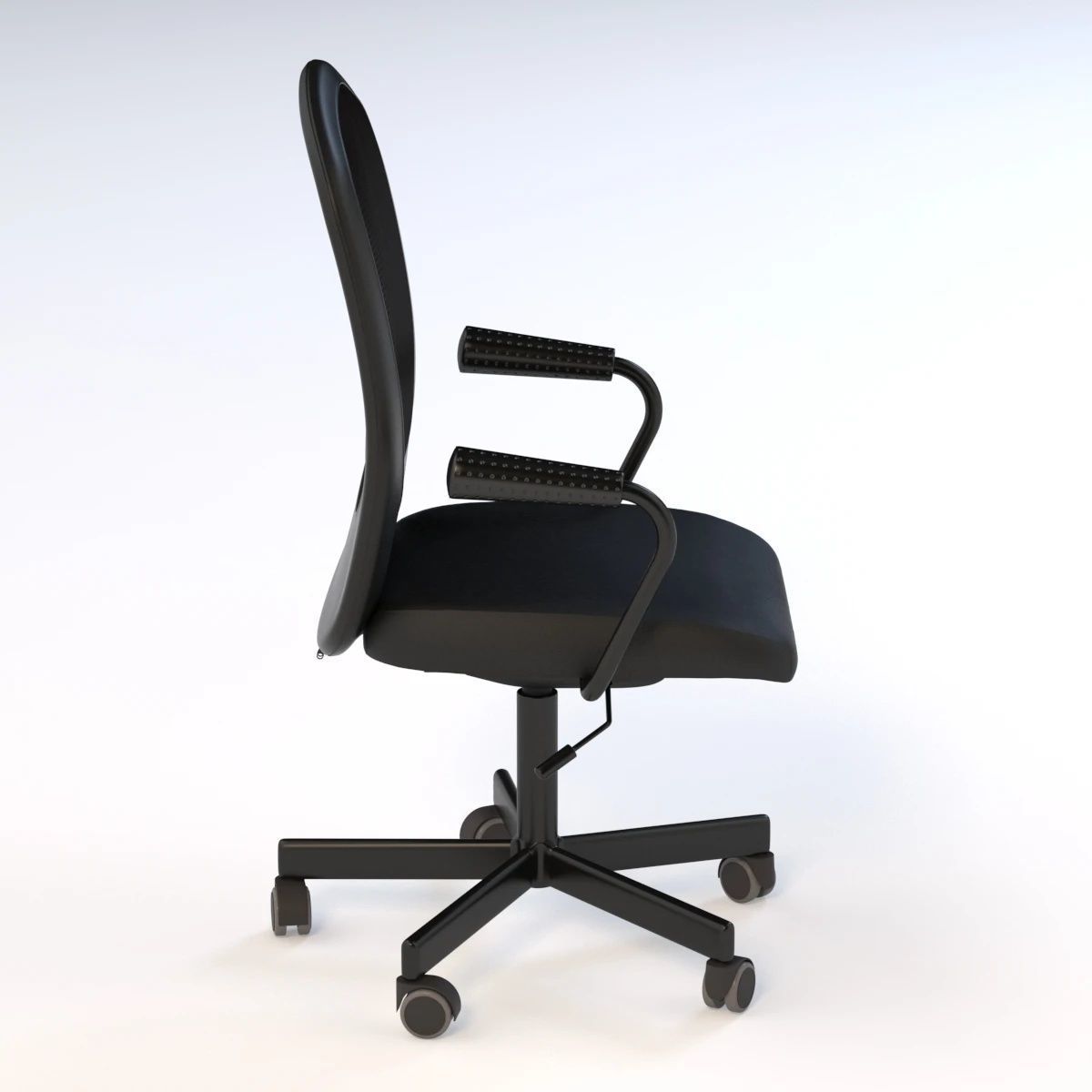 Ikea Flintan Nominell Swivel Chair With Armrests 3D model | CGTrader