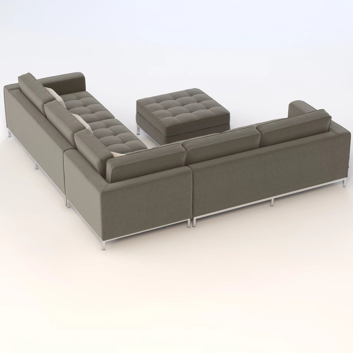 Gus Modern Jane Corner Sofa 3D model | CGTrader