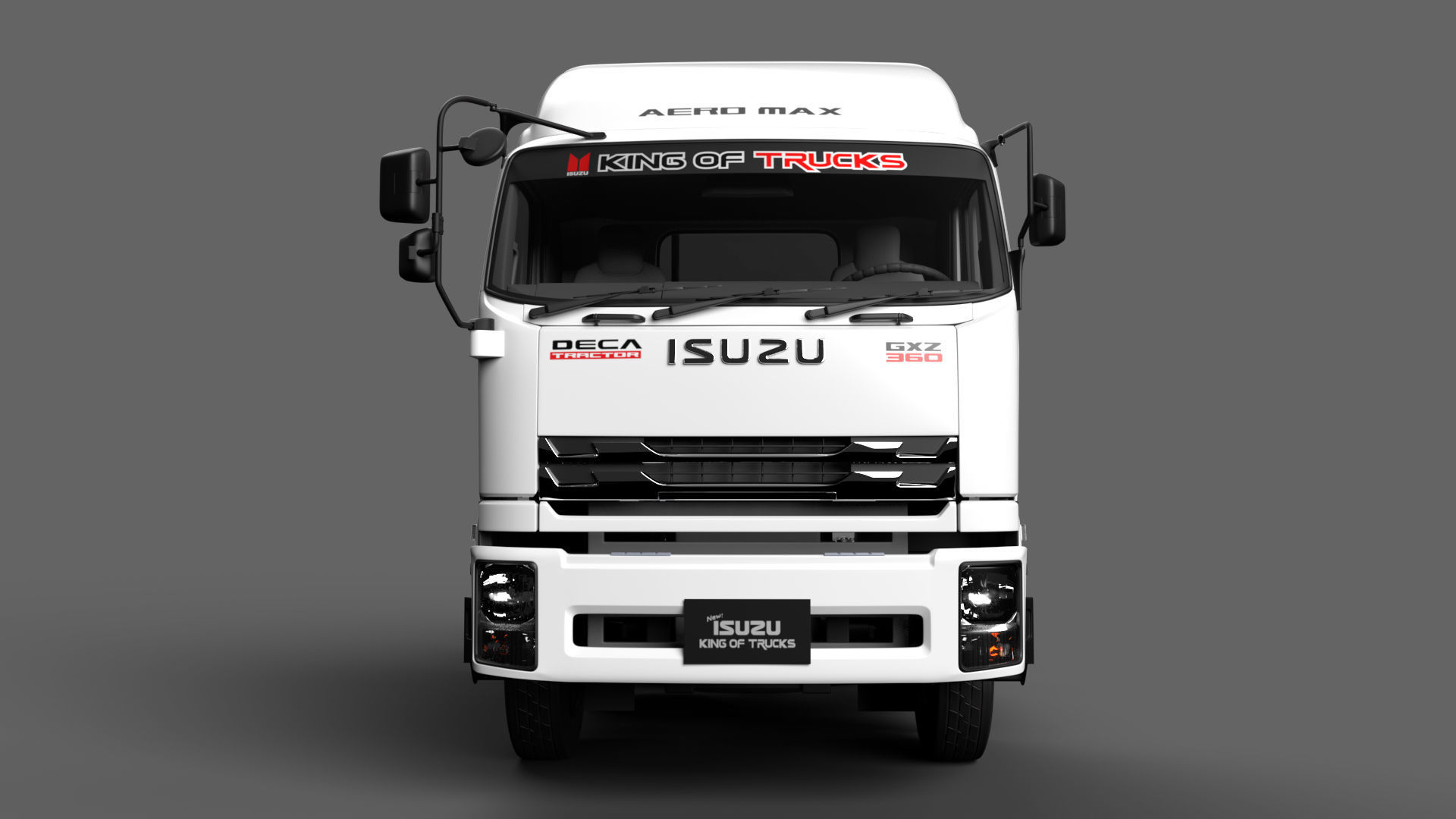 ISUZU DECA-GXZ360 3D model | CGTrader