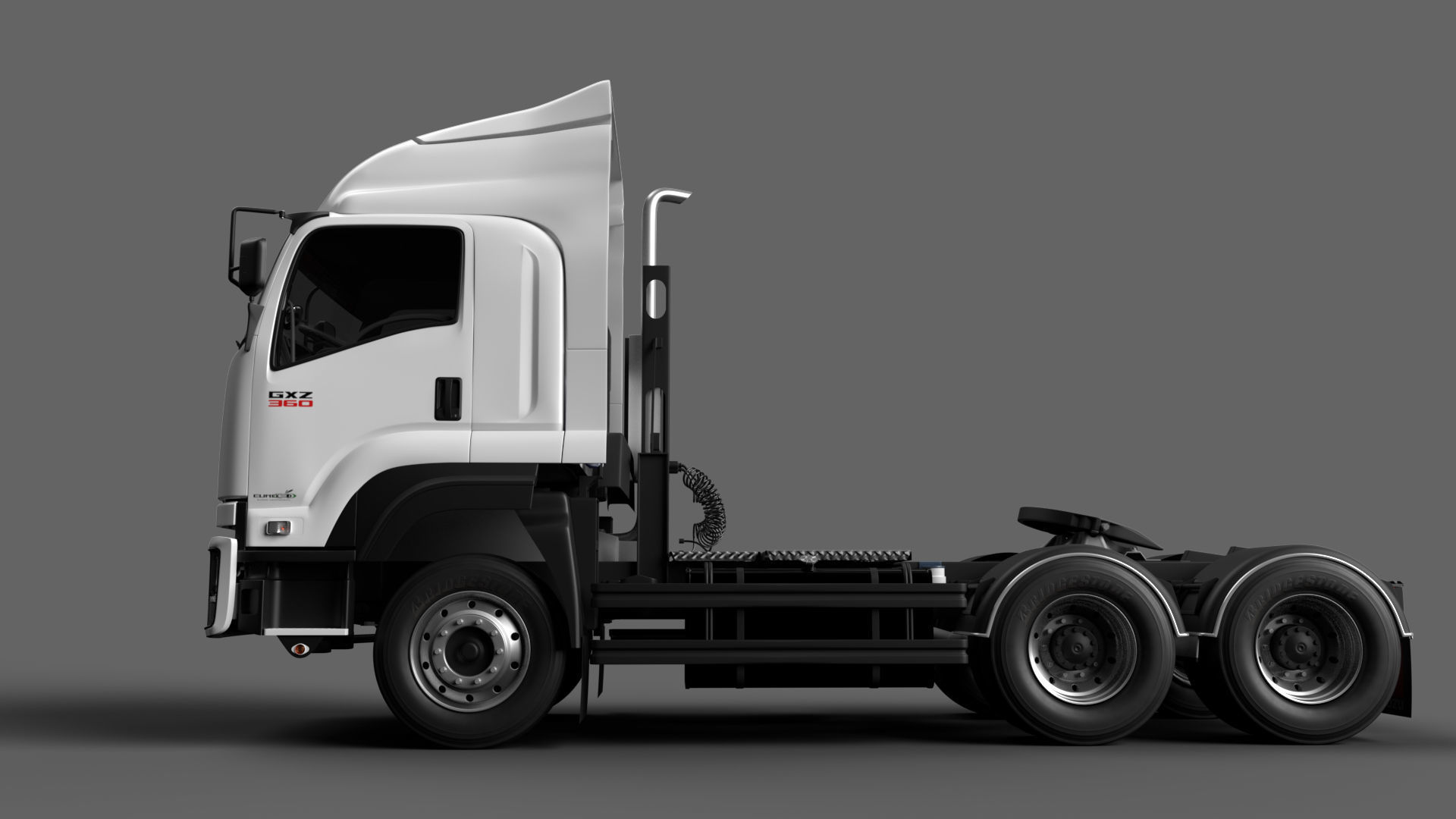 ISUZU DECA-GXZ360 3D model | CGTrader