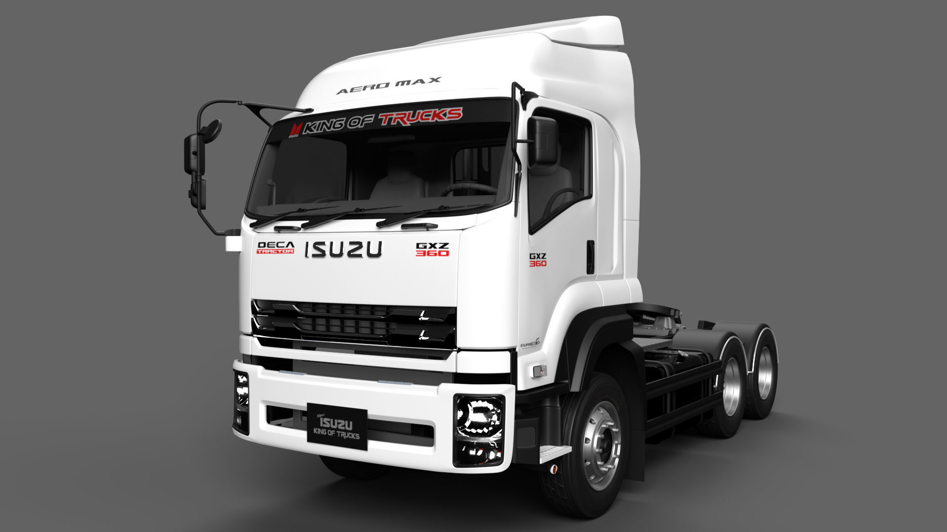 ISUZU DECA-GXZ360 3D model | CGTrader