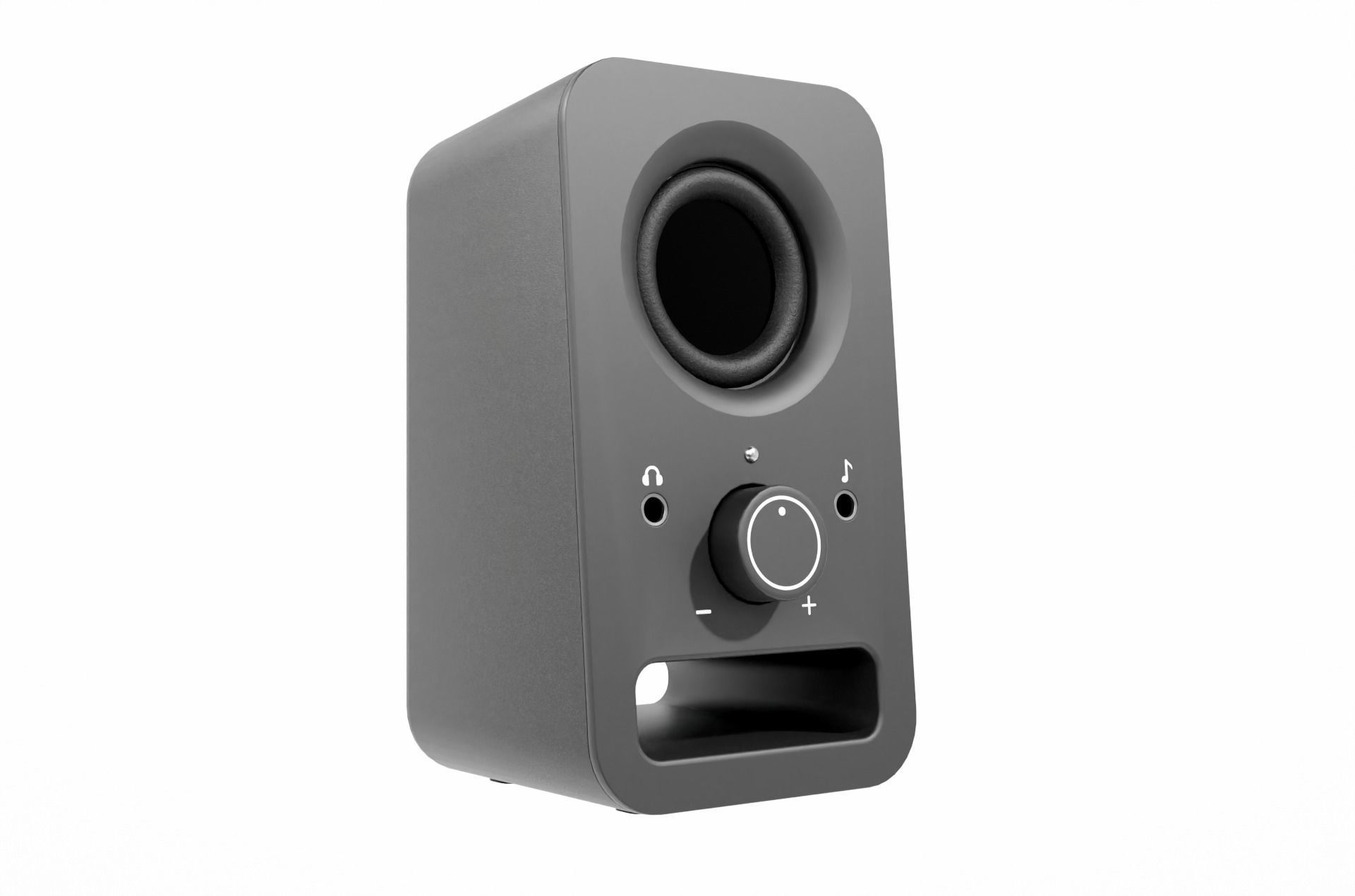 Speaker PC Logitech Black 3D model | CGTrader