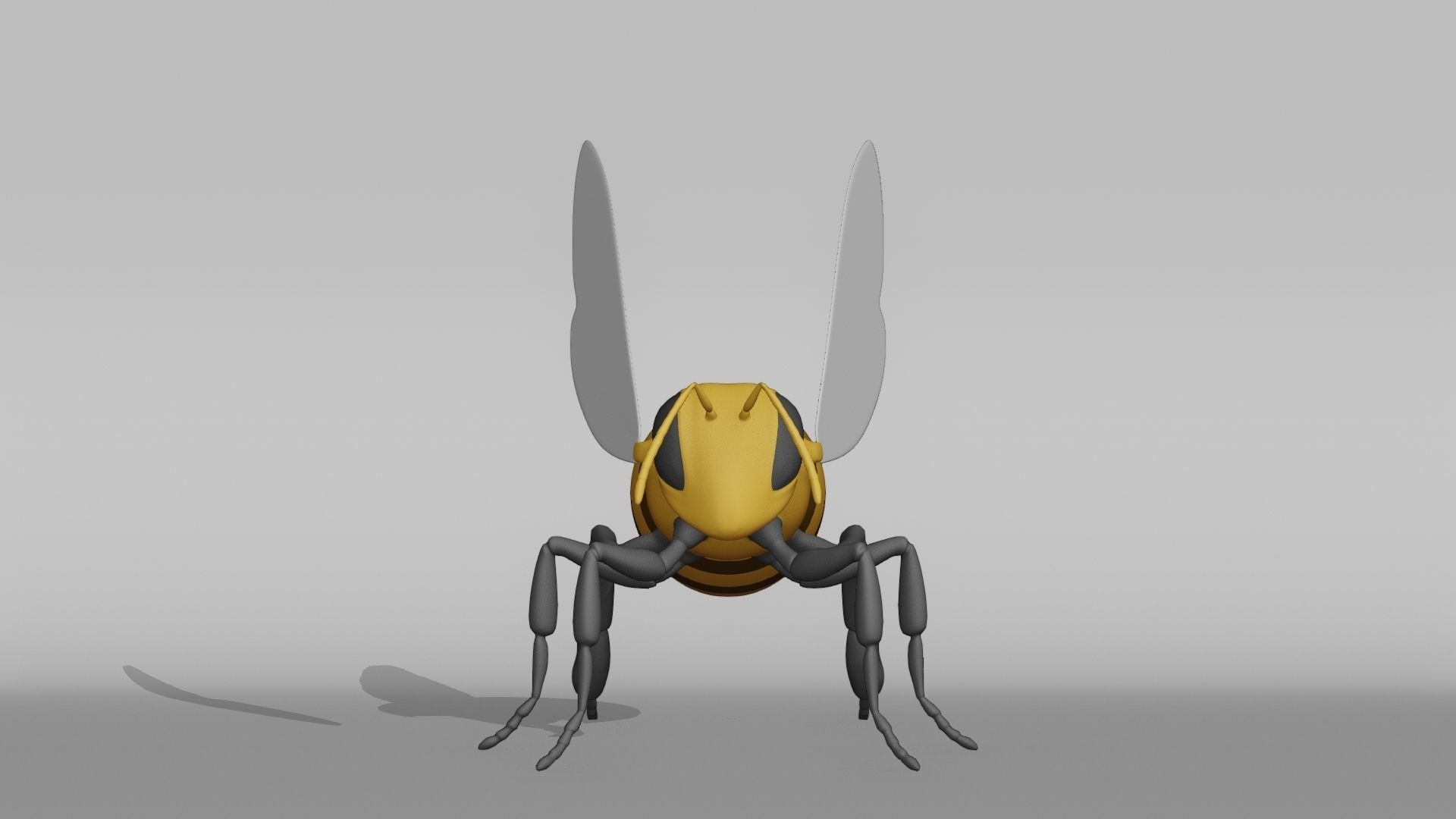 3D model Bee Base Mesh VR / AR / low-poly | CGTrader