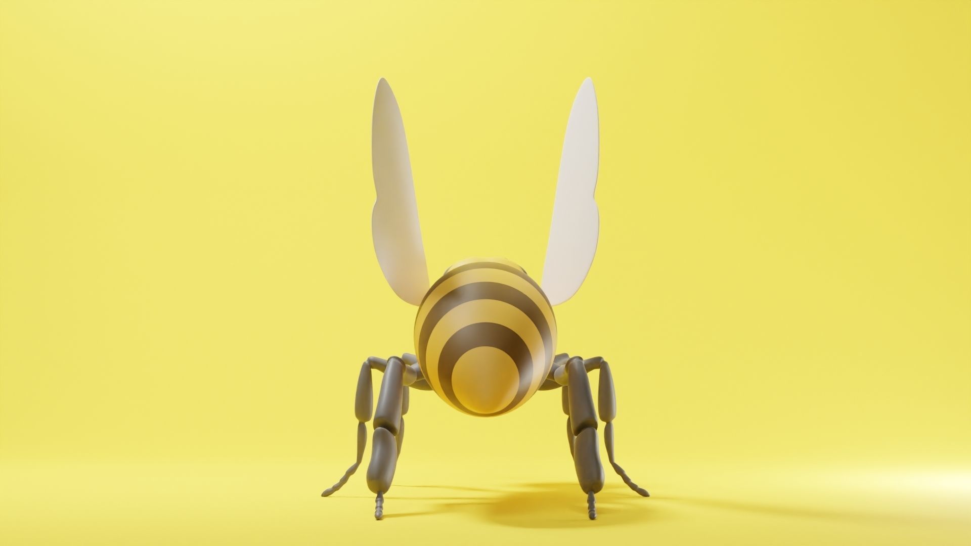 3D model Bee Base Mesh VR / AR / low-poly | CGTrader