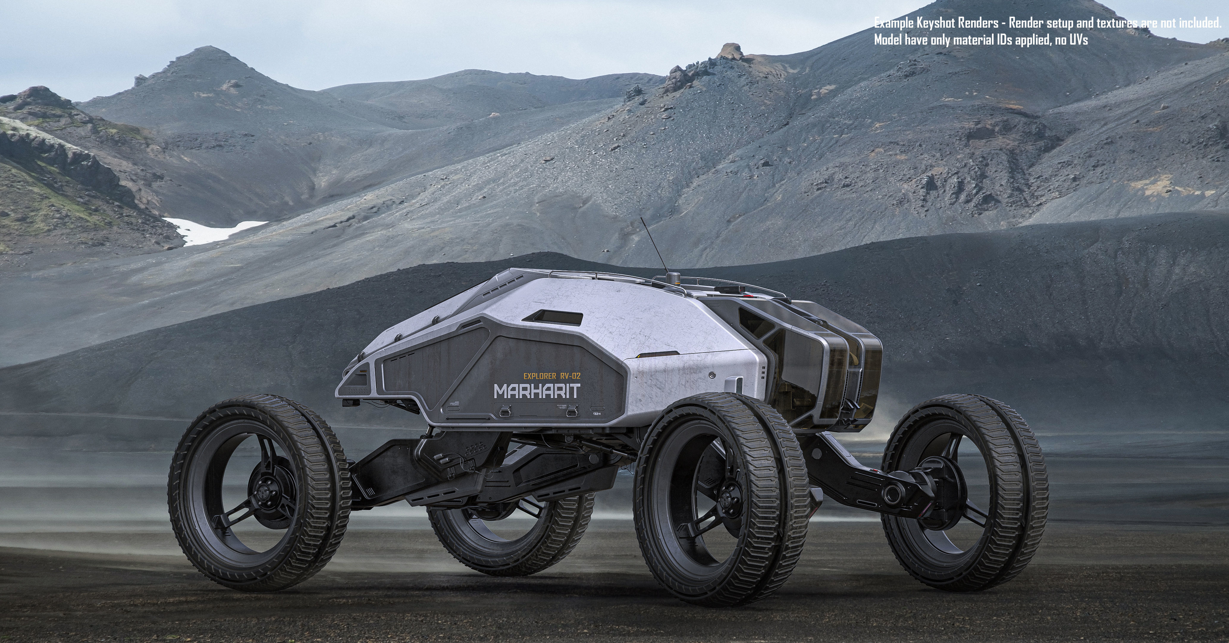 Mars Rover Explorer 3D model | CGTrader