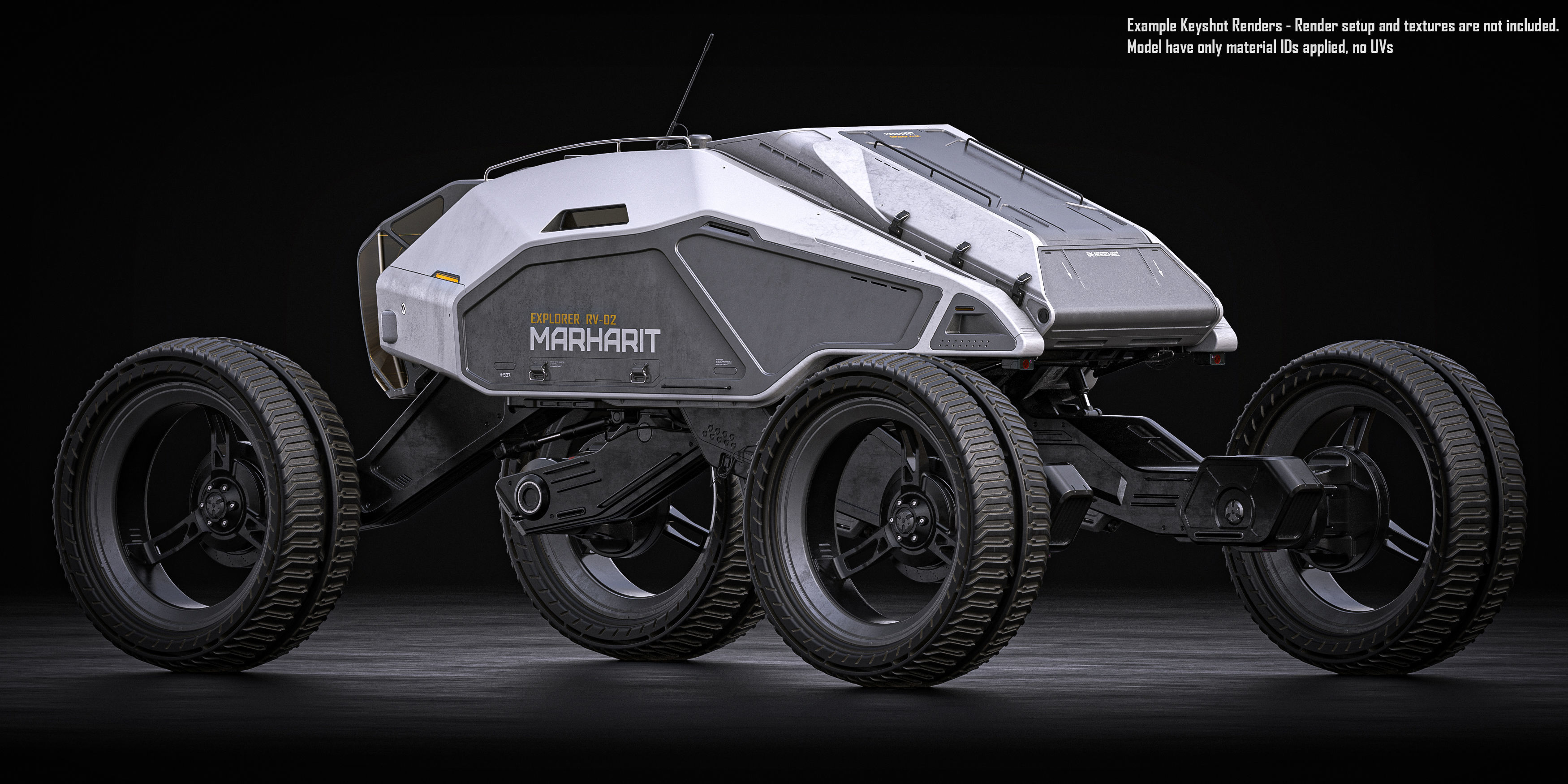 Mars Rover Explorer 3D model | CGTrader