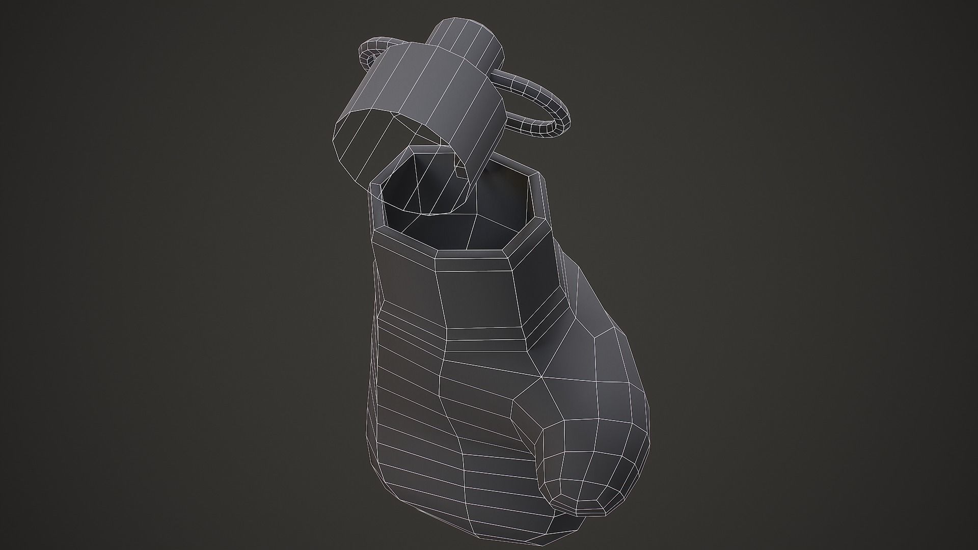 3D model Boxing Glove Weapon Charm - Low Poly Game Ready VR / AR / low ...