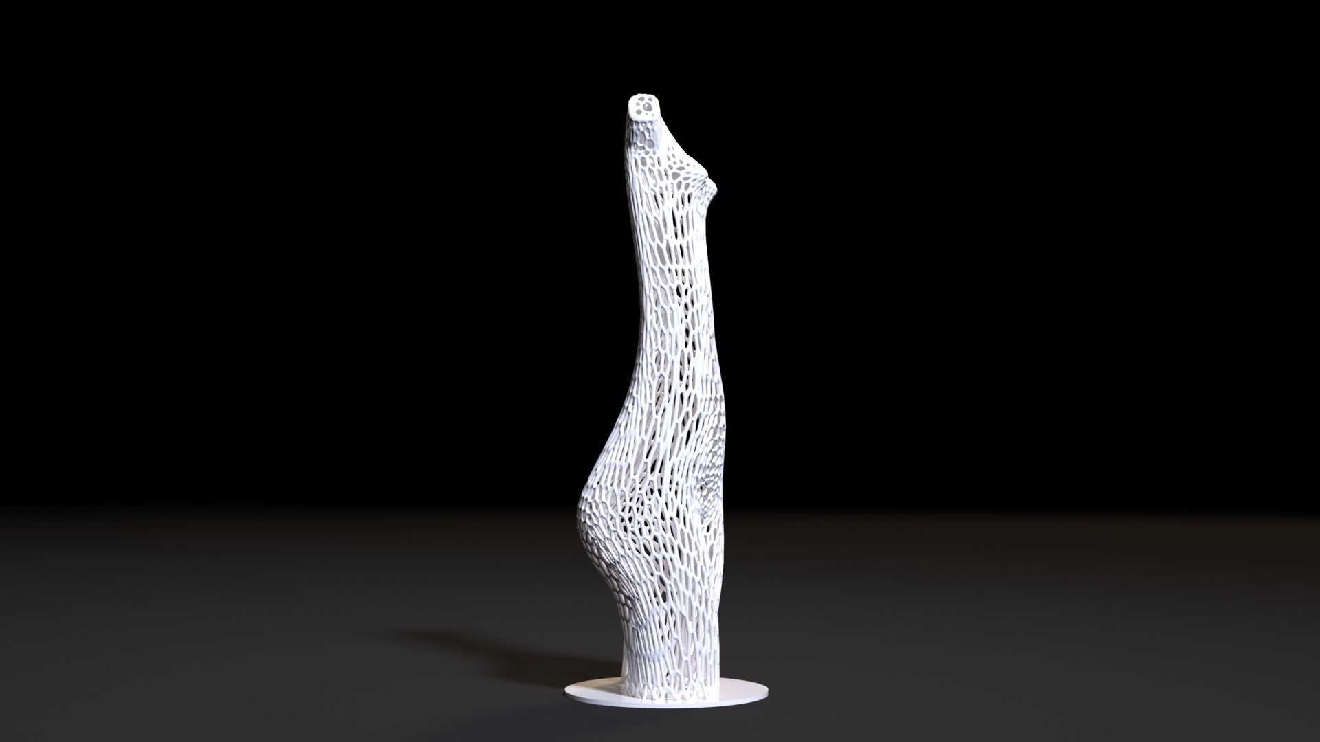 Figurine woman 3D model 3D printable | CGTrader