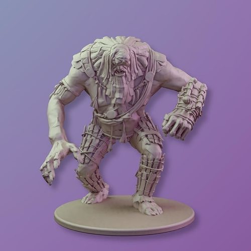 Ice Giant from The Witcher 3 3D model 3D printable | CGTrader