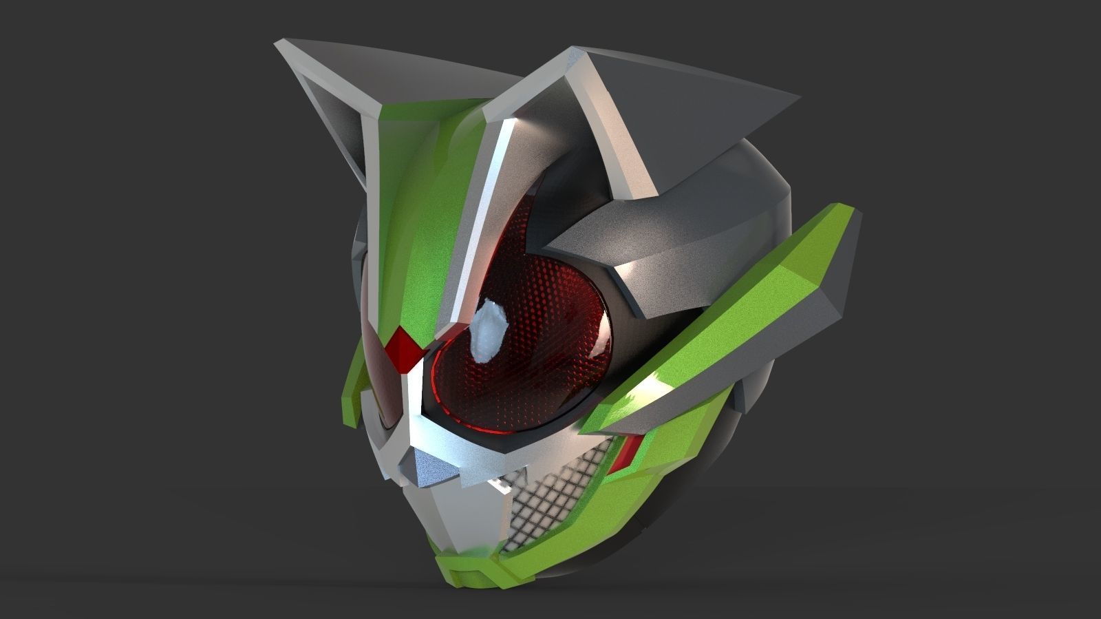 Kamen Rider Tycoon Base Form - Ninja Form 3D model 3D printable | CGTrader