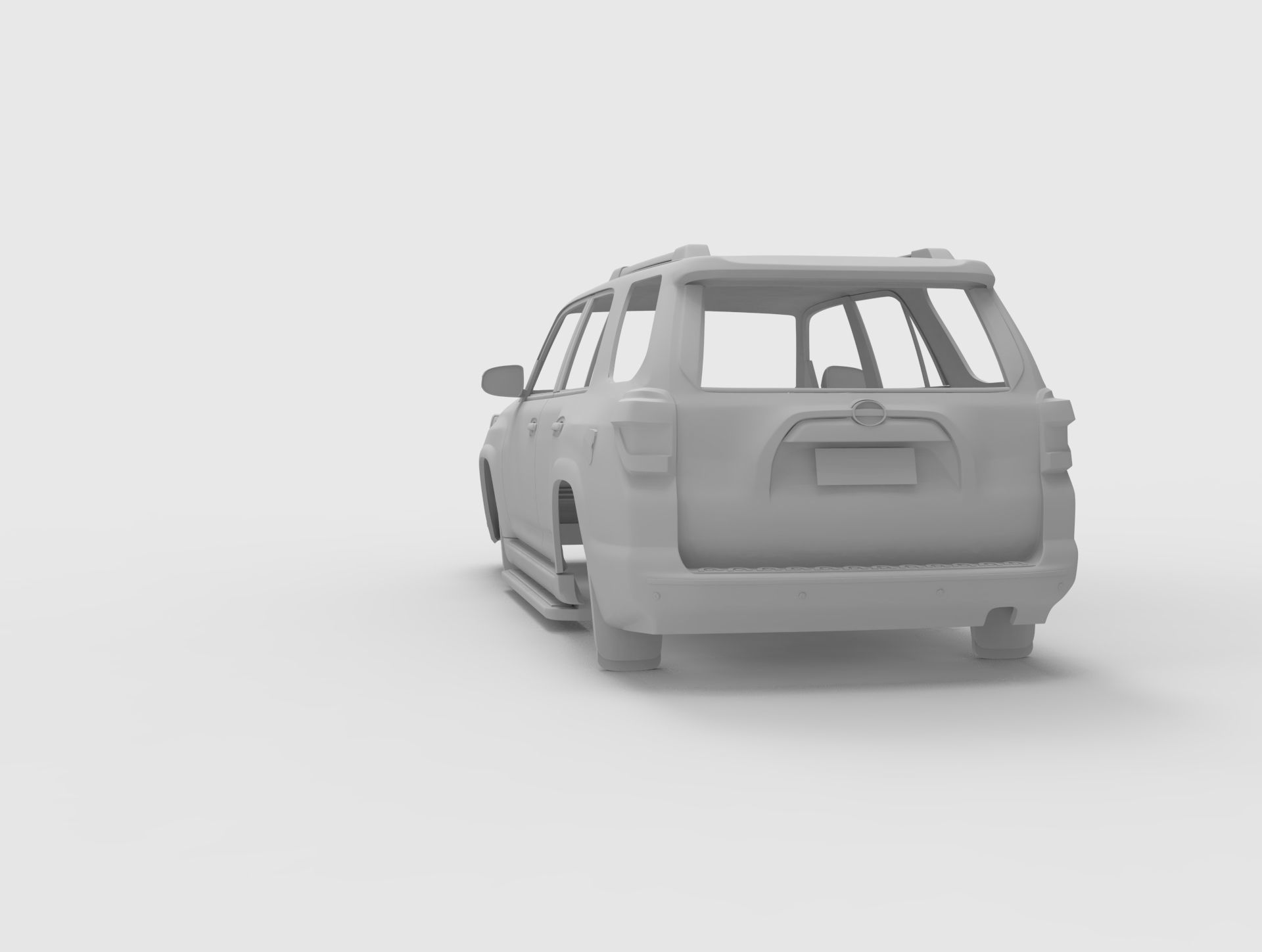 Toyota 4runner 2015 3D model 3D printable | CGTrader