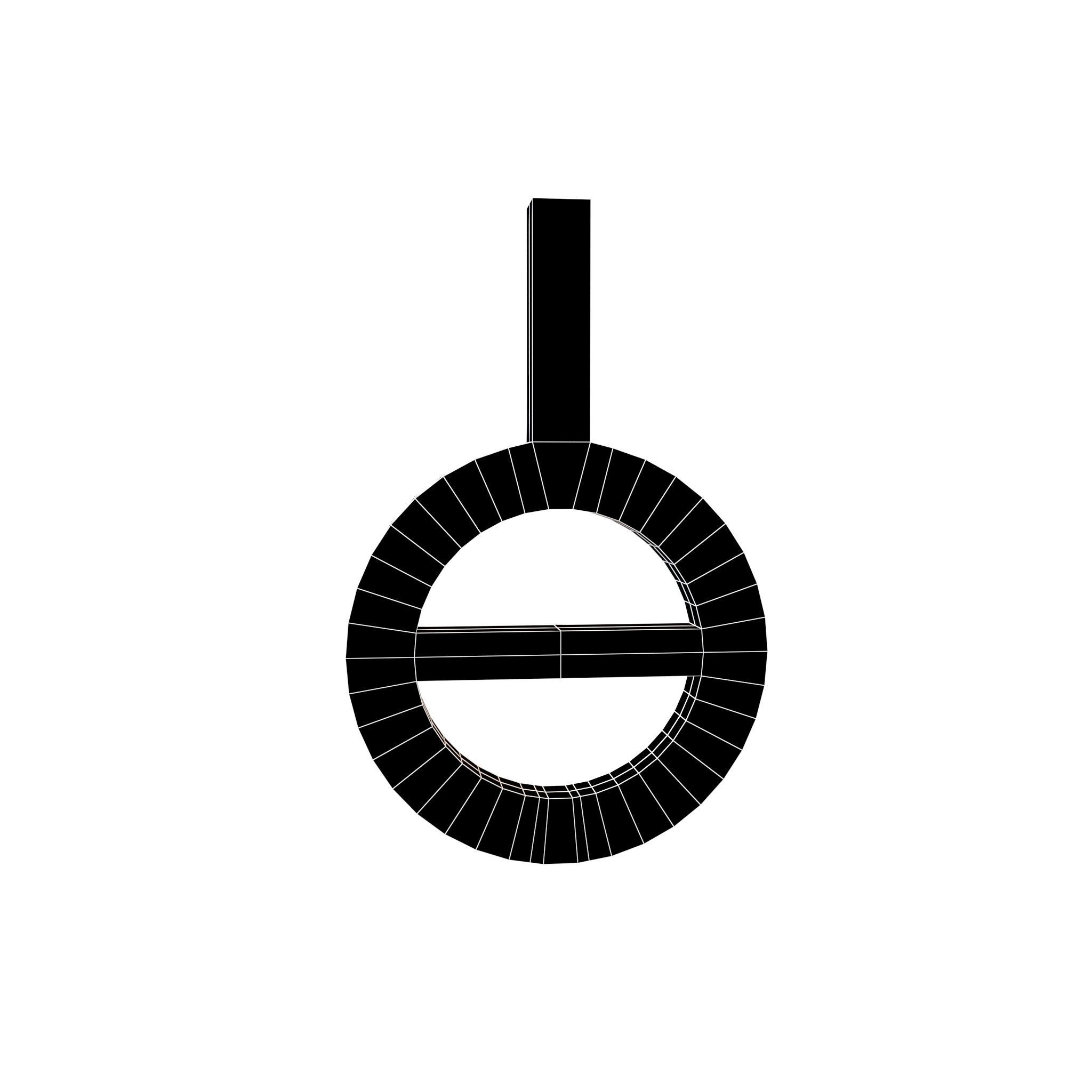 3D model Agender Symbol V1 001 VR / AR / low-poly | CGTrader