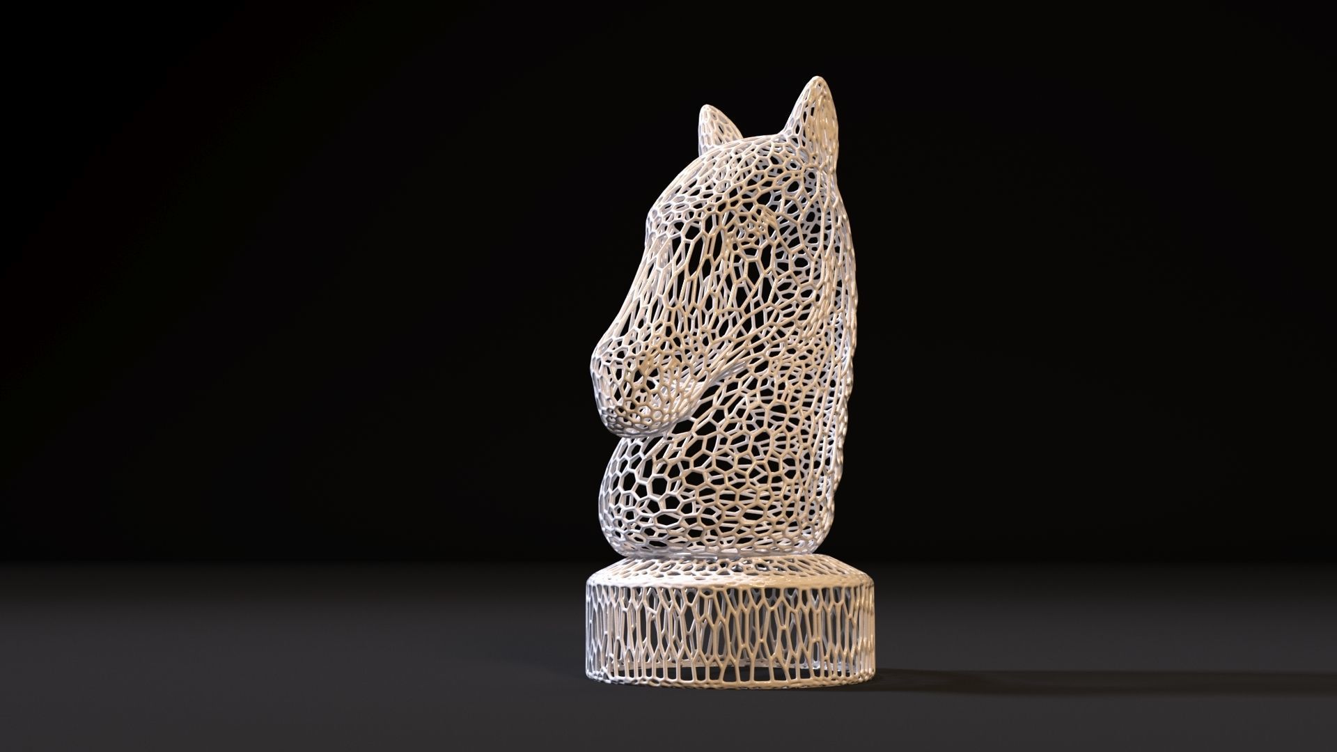 Chess knight 3D model 3D printable | CGTrader