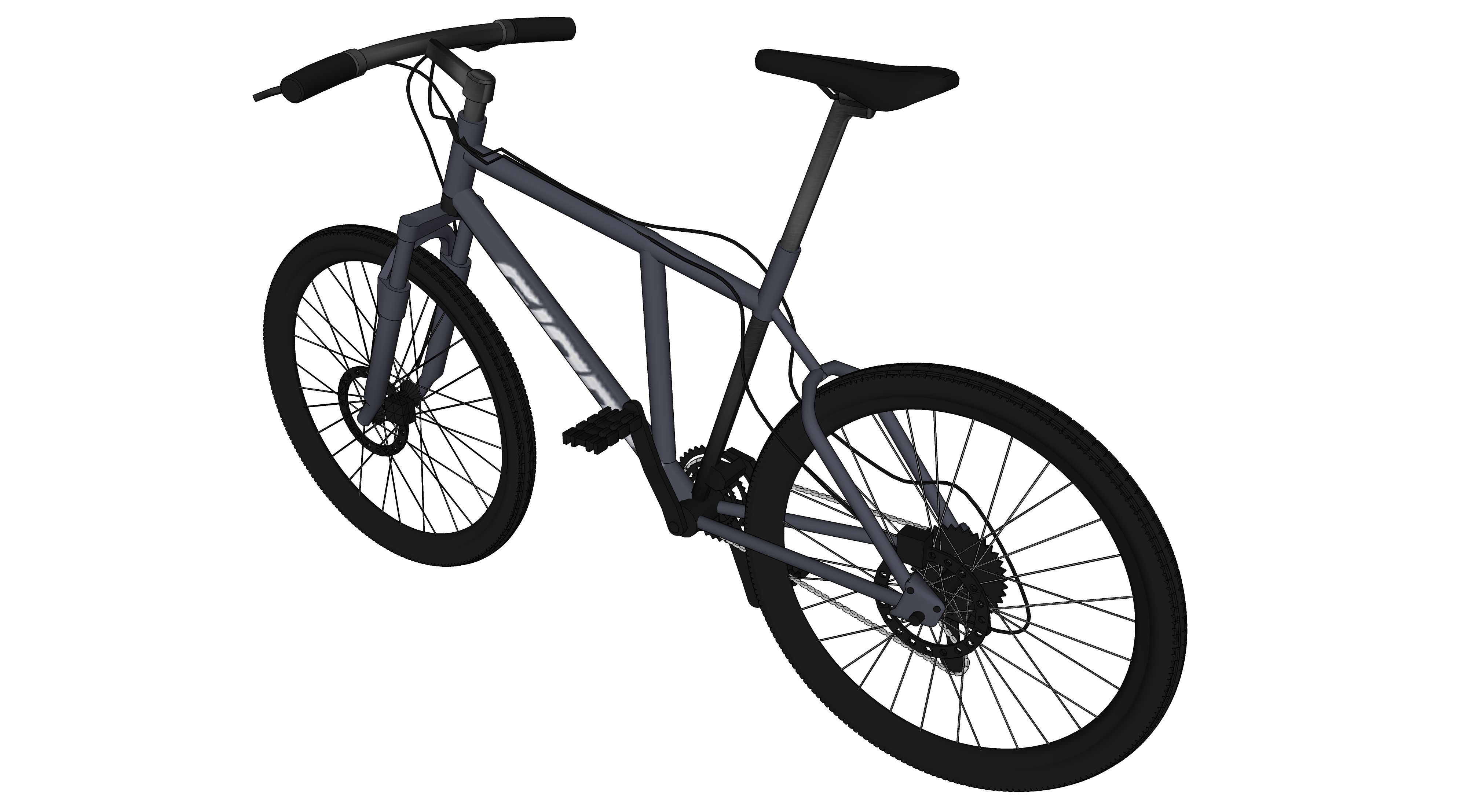 bicycle 01 3D model | CGTrader