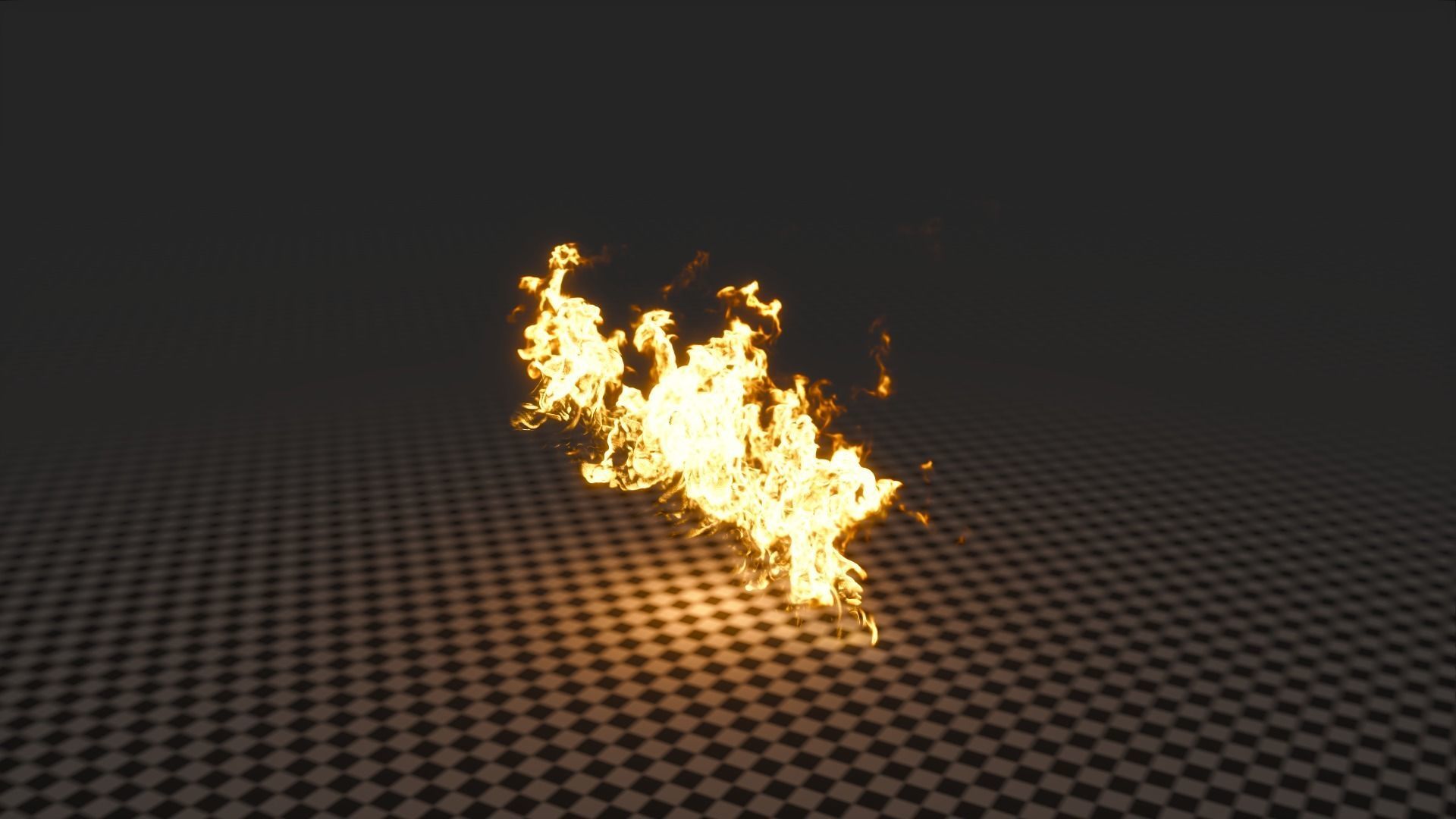 3D Fire flame 3D model animated | CGTrader