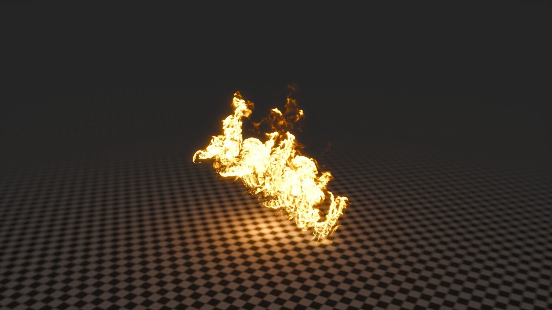 3D Fire flame 3D model animated | CGTrader