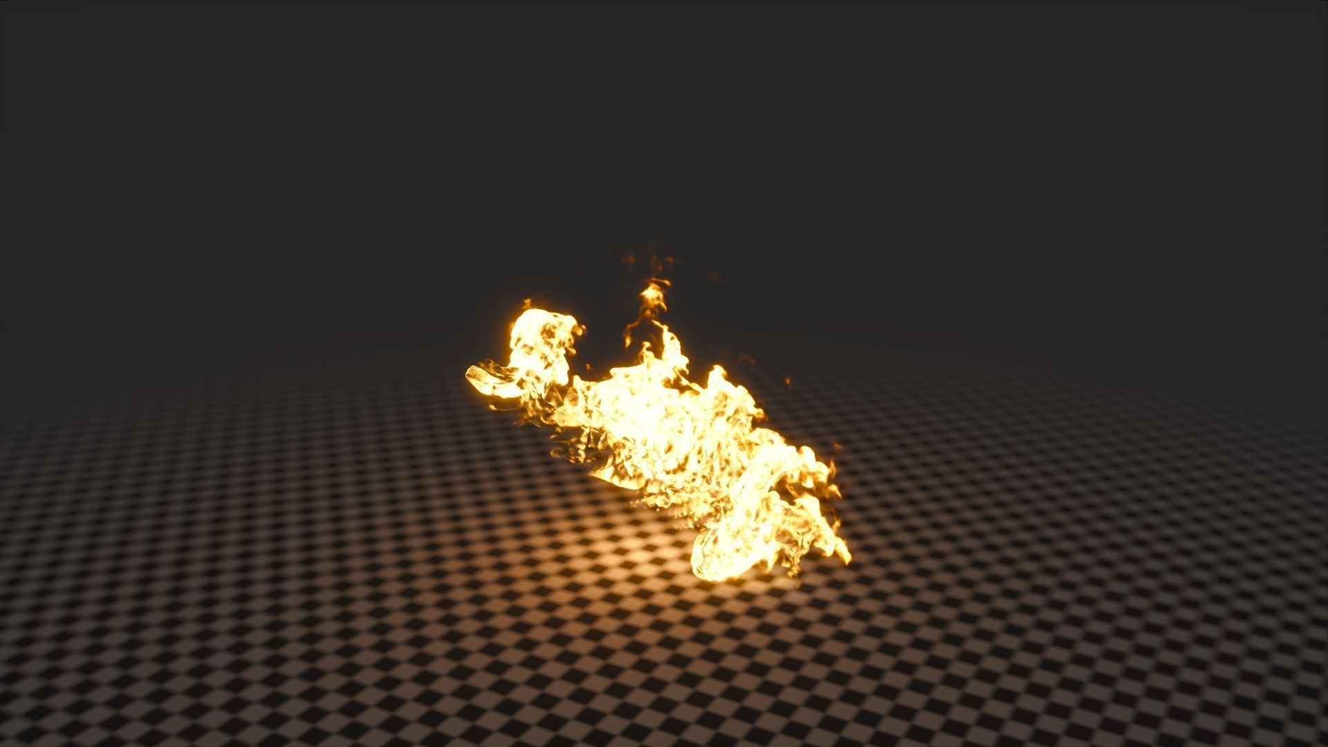 3D Fire flame 3D model animated | CGTrader