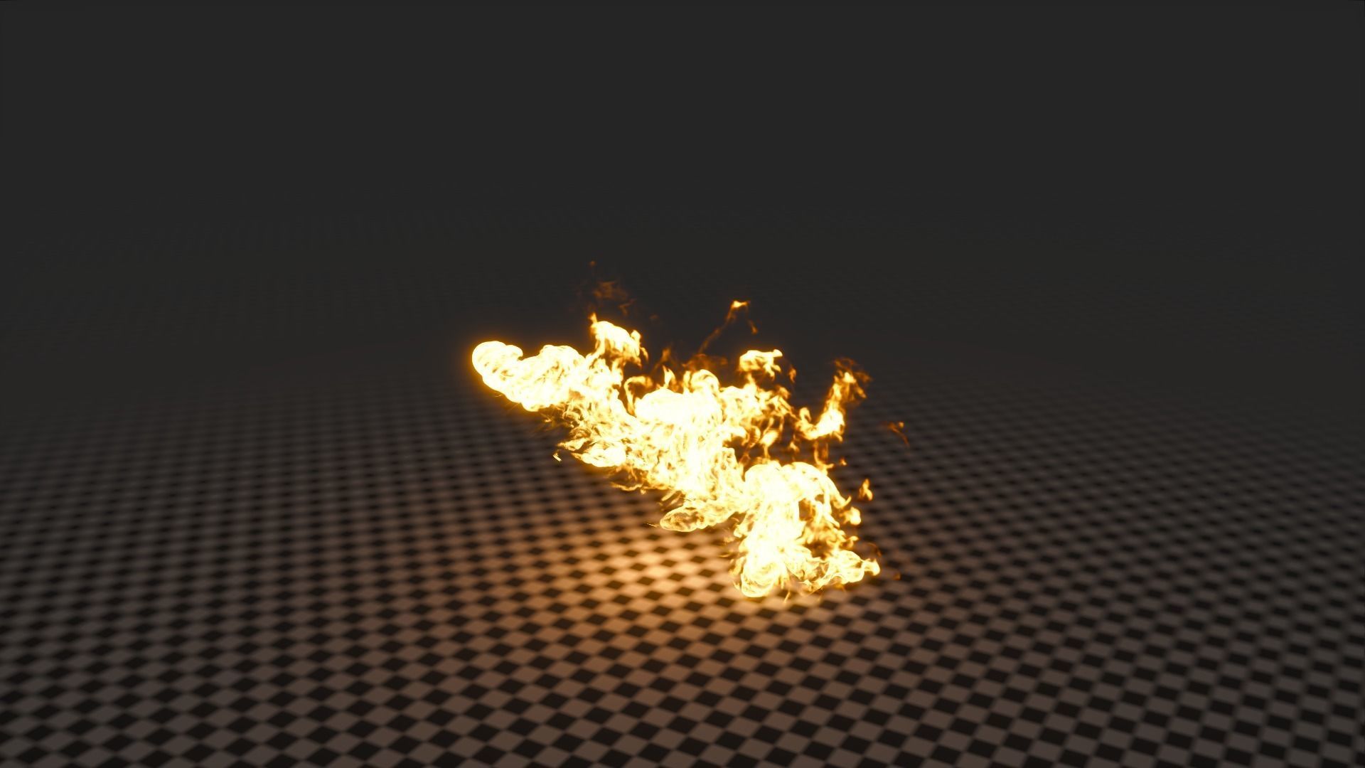 3D Fire flame 3D model animated | CGTrader