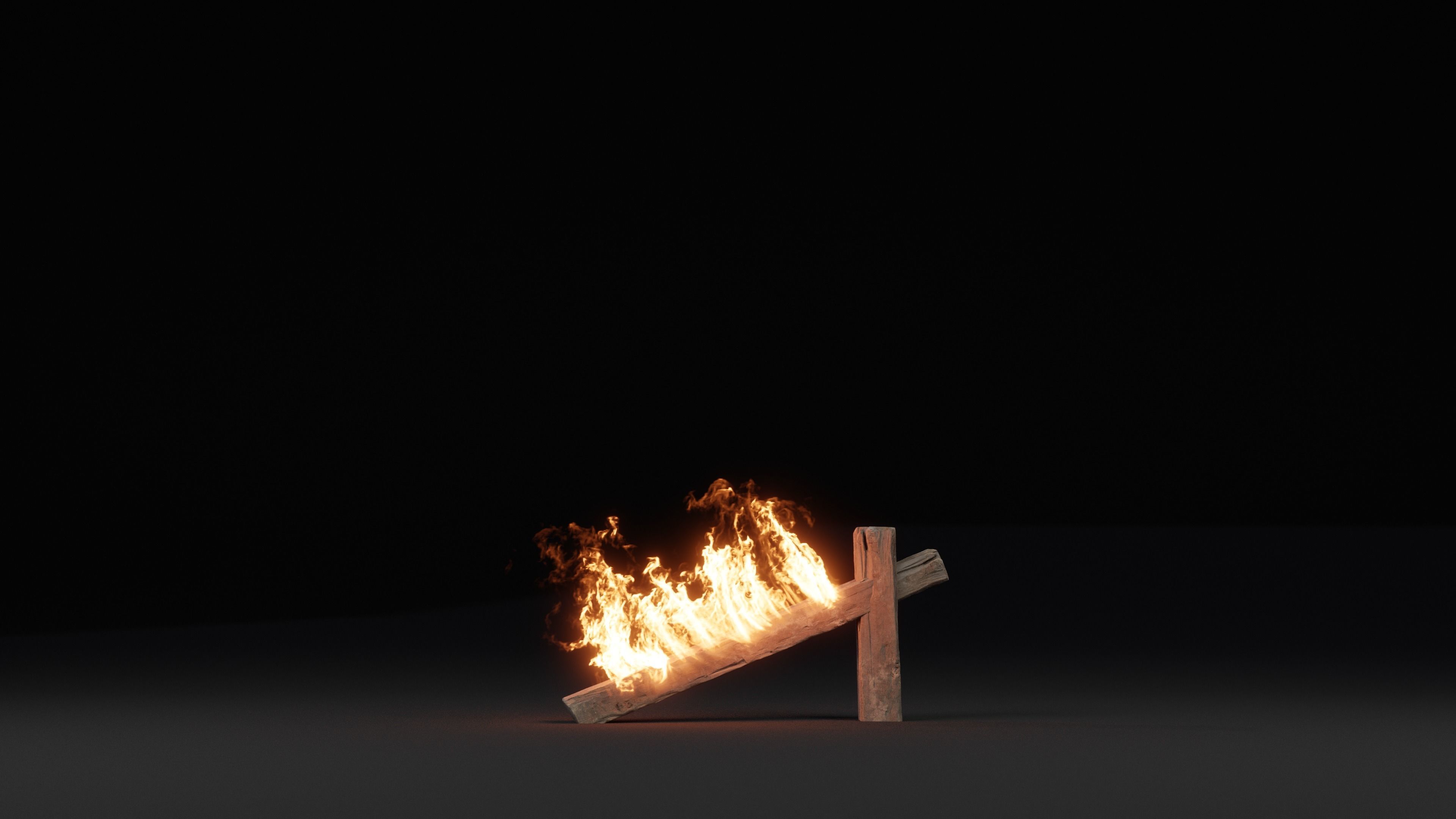 3D Fire flame 3D model animated | CGTrader
