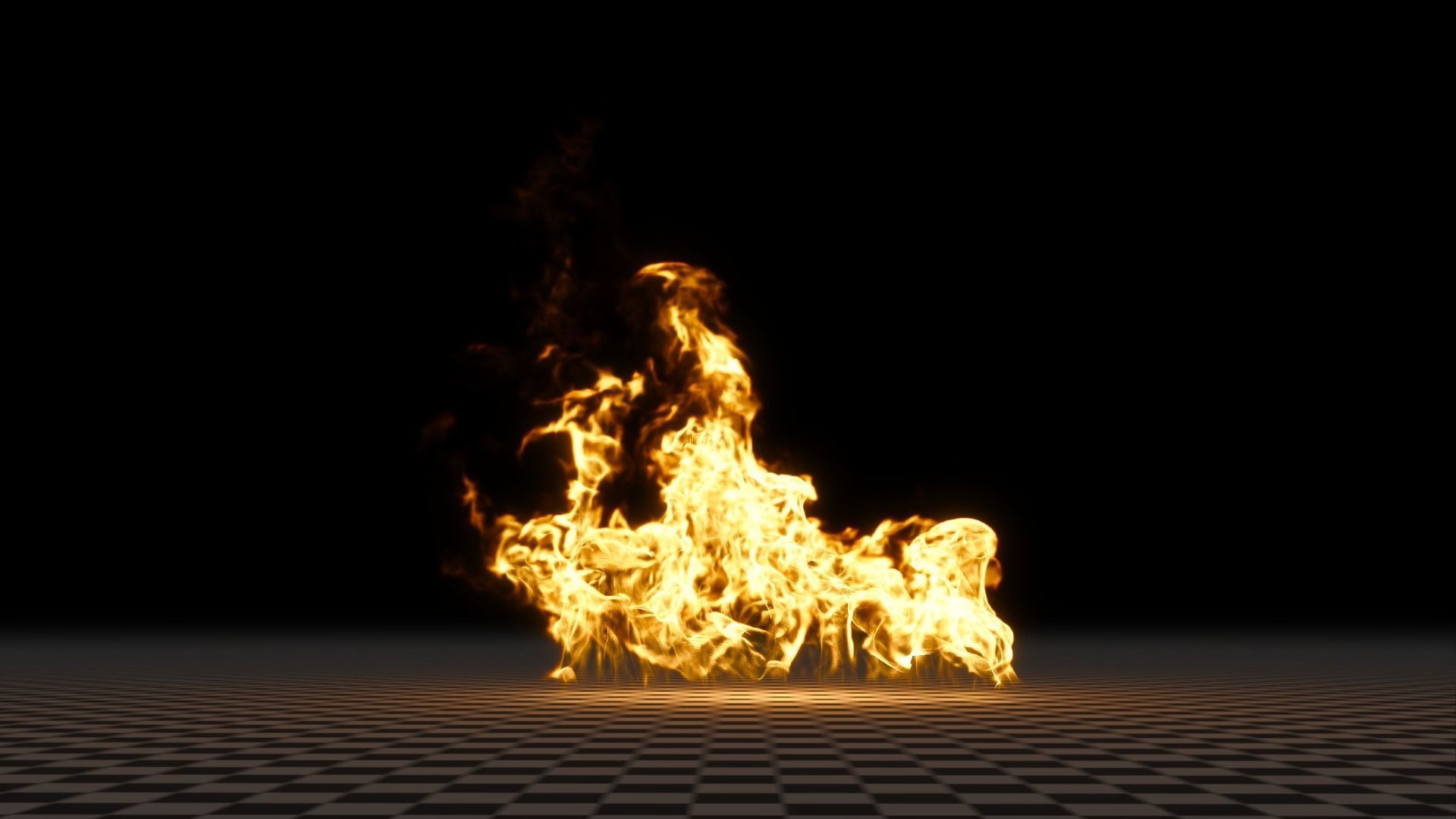 3D Fire 3D model animated | CGTrader