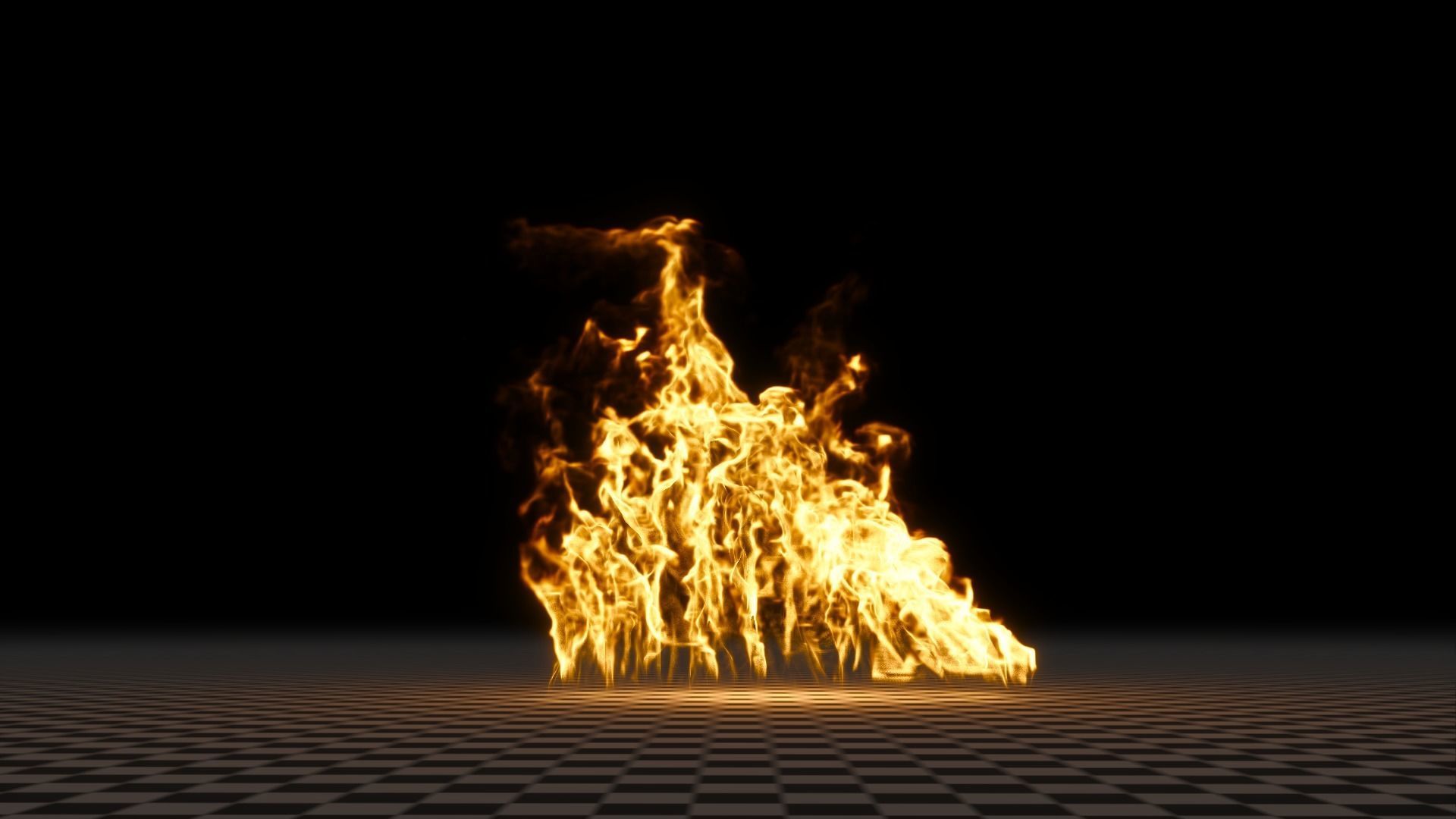 3D Fire 3D model animated | CGTrader