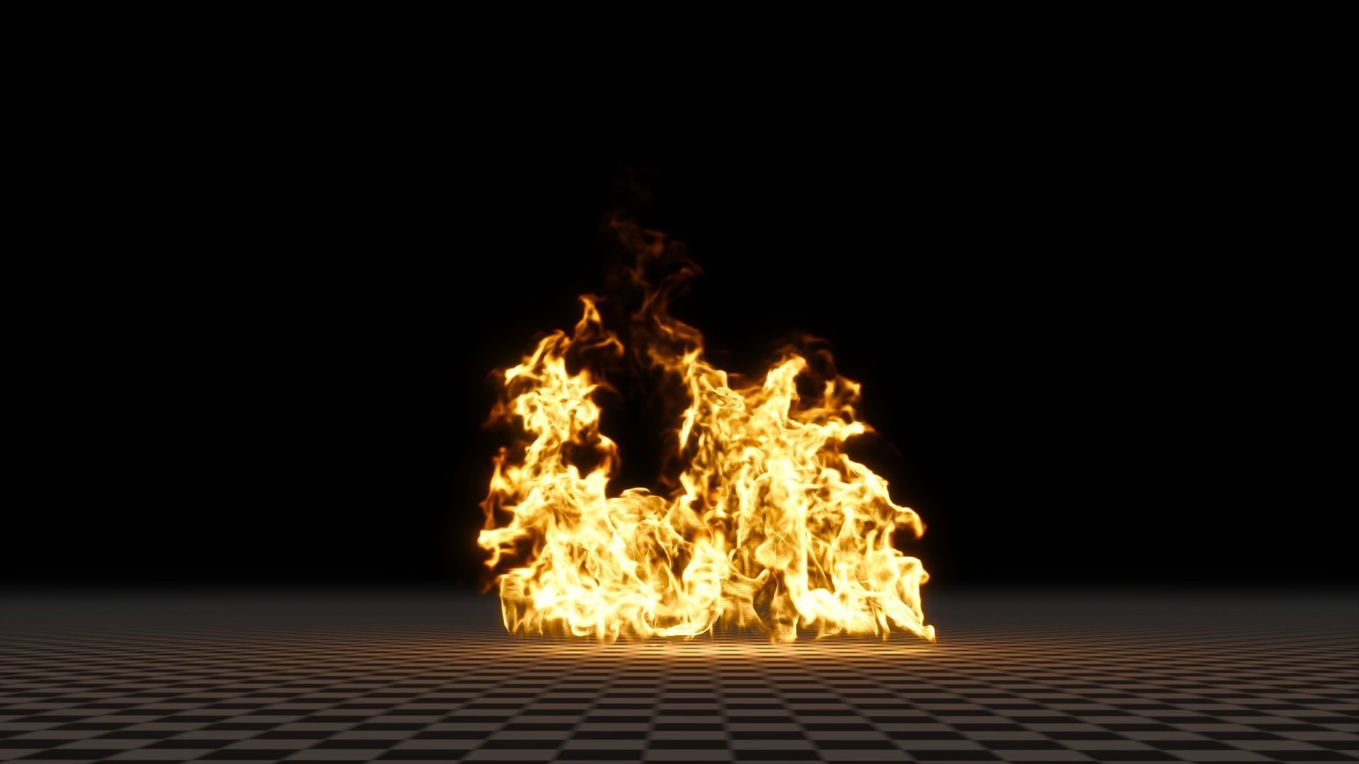 3D Fire 3D model animated | CGTrader