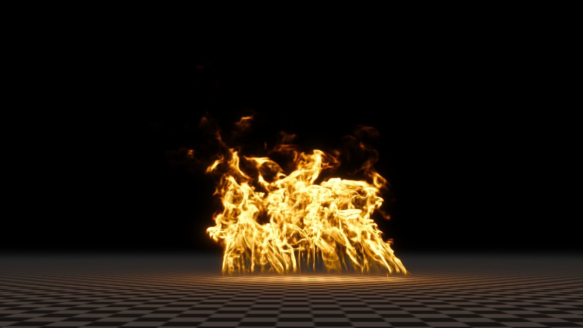 3D Fire 3D model animated | CGTrader