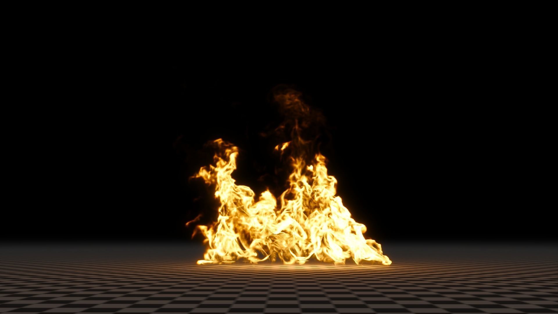 3D Fire 3D model animated | CGTrader