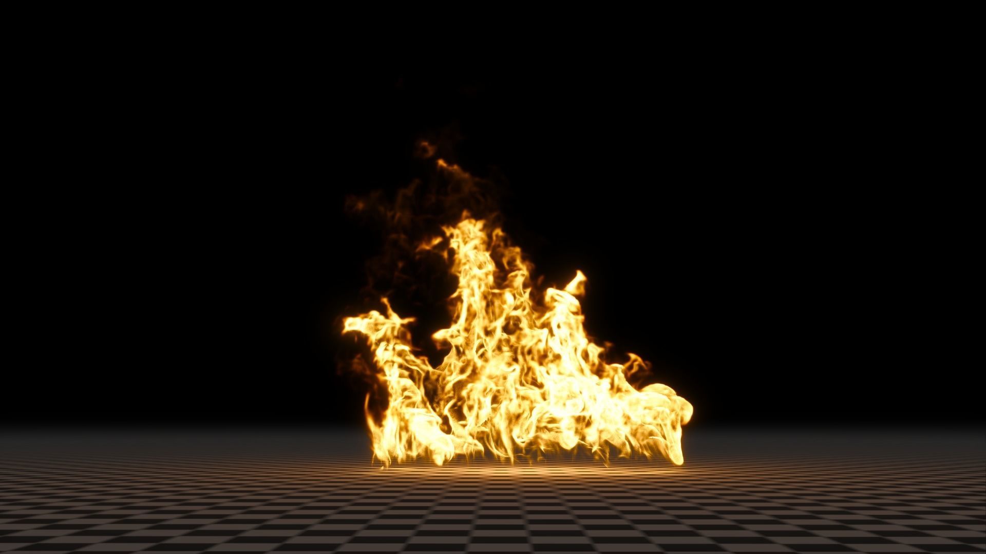 3D Fire 3D model animated | CGTrader