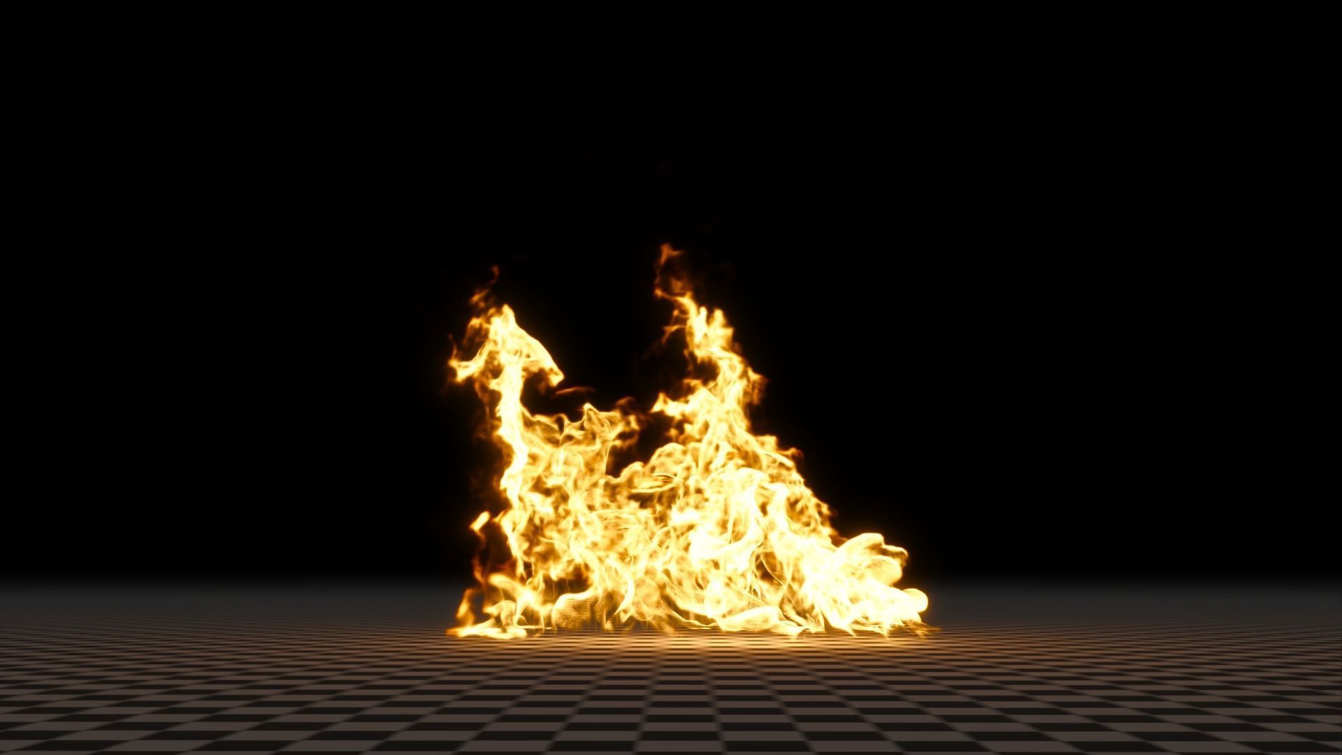 3D Fire 3D model animated | CGTrader