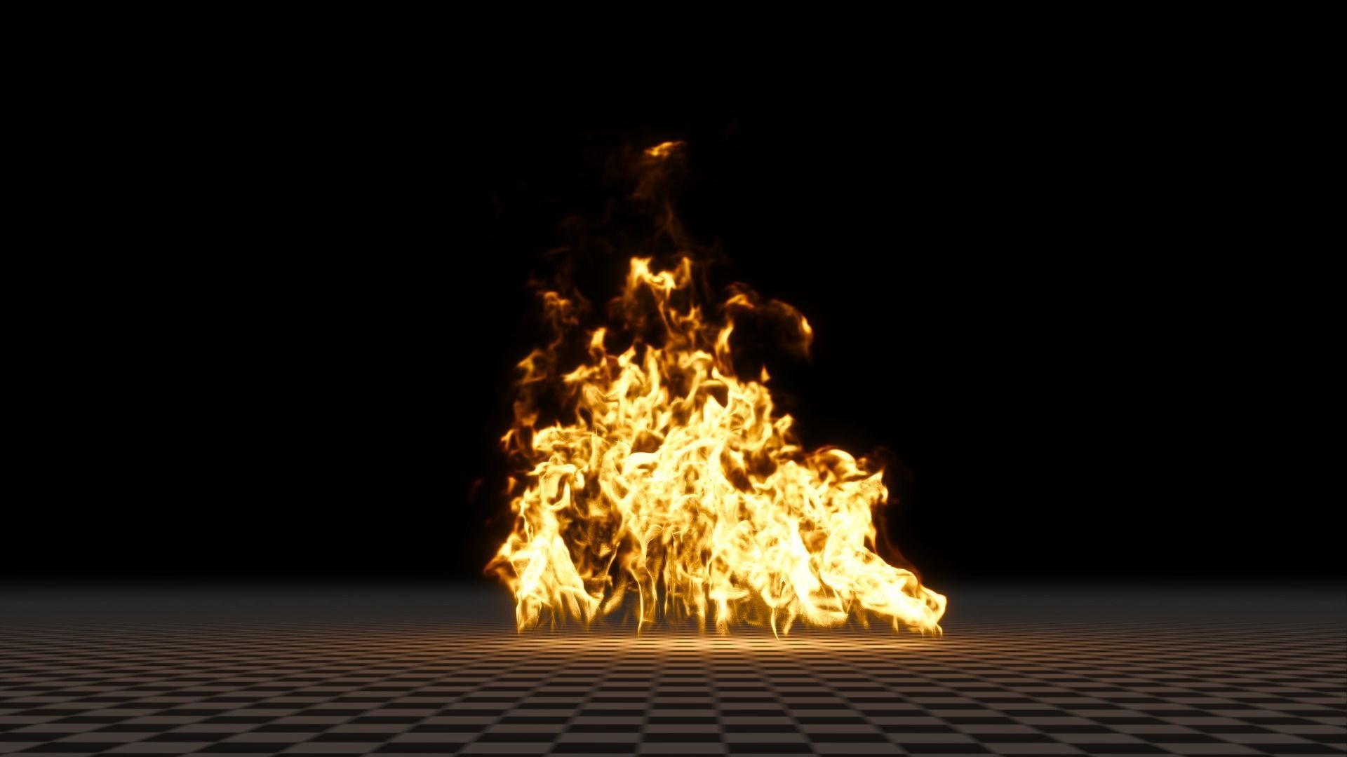 3D Fire 3D model animated | CGTrader