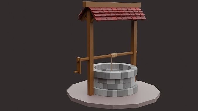 3D model Water Well VR / AR / low-poly | CGTrader
