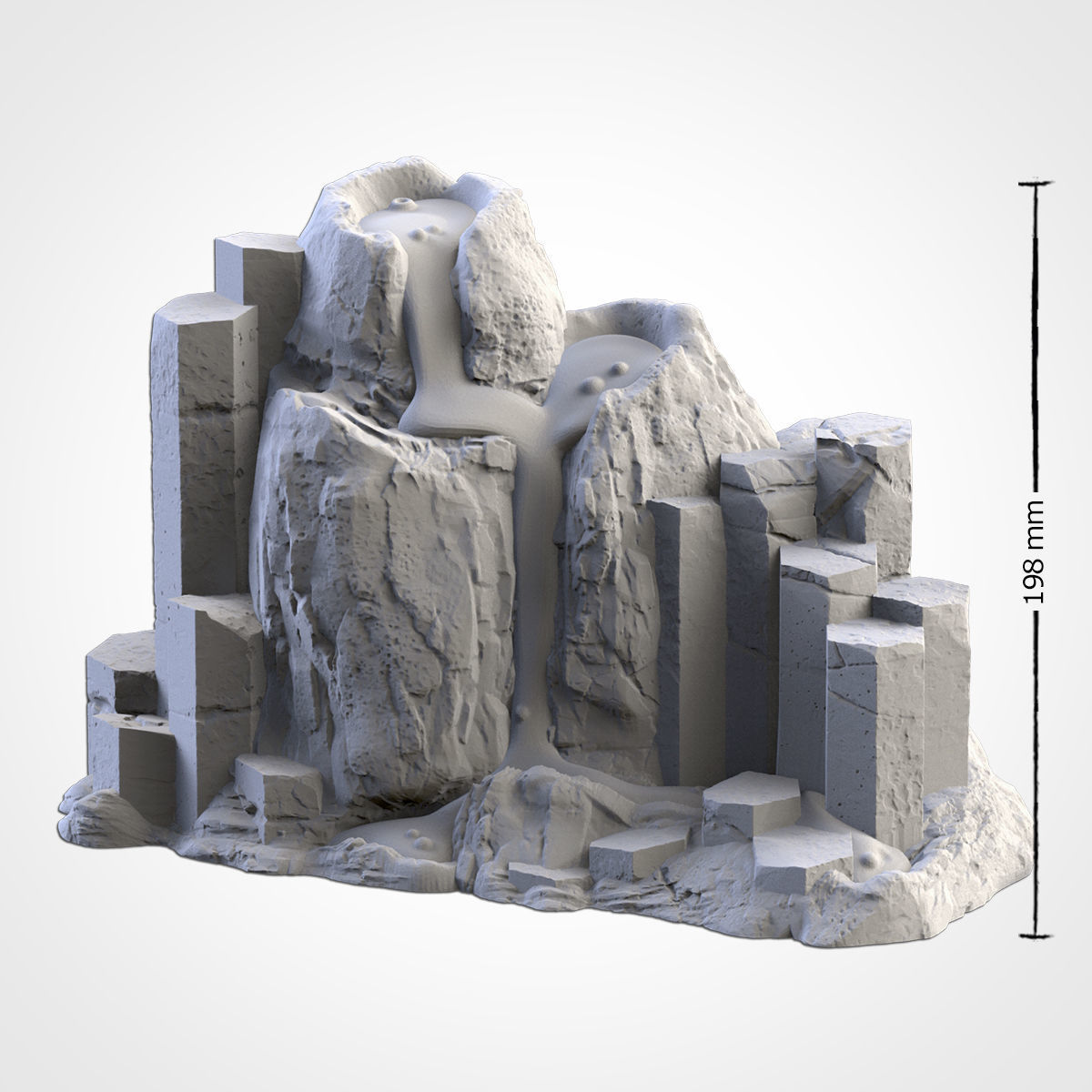 BASALTIC VOLCANOES 3D model 3D printable | CGTrader