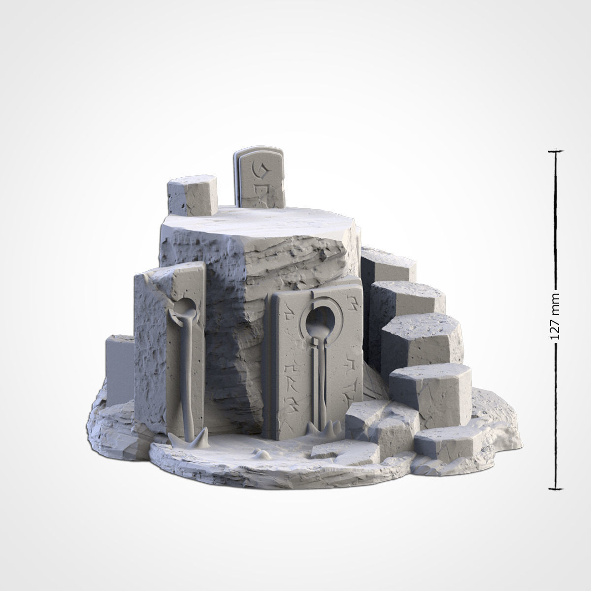 BASALTIC VOLCANOES 3D model 3D printable | CGTrader