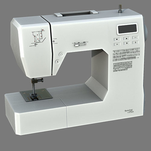 3D model Sewing Machine VR / AR / low-poly | CGTrader