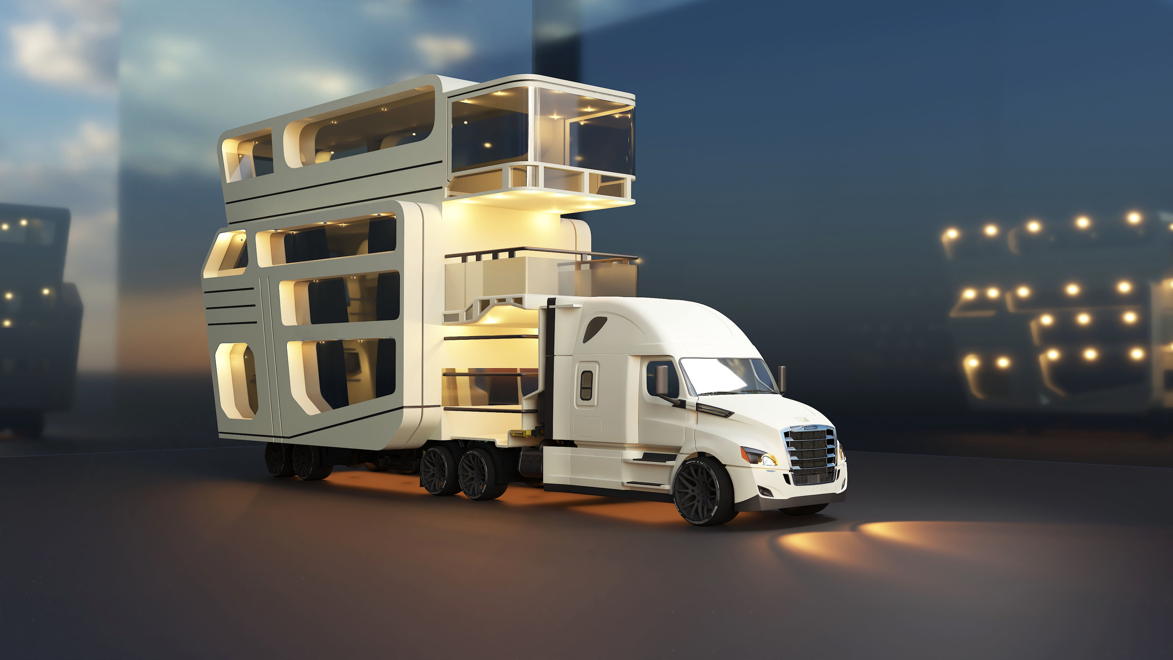 3D model House Van VR / AR / low-poly | CGTrader