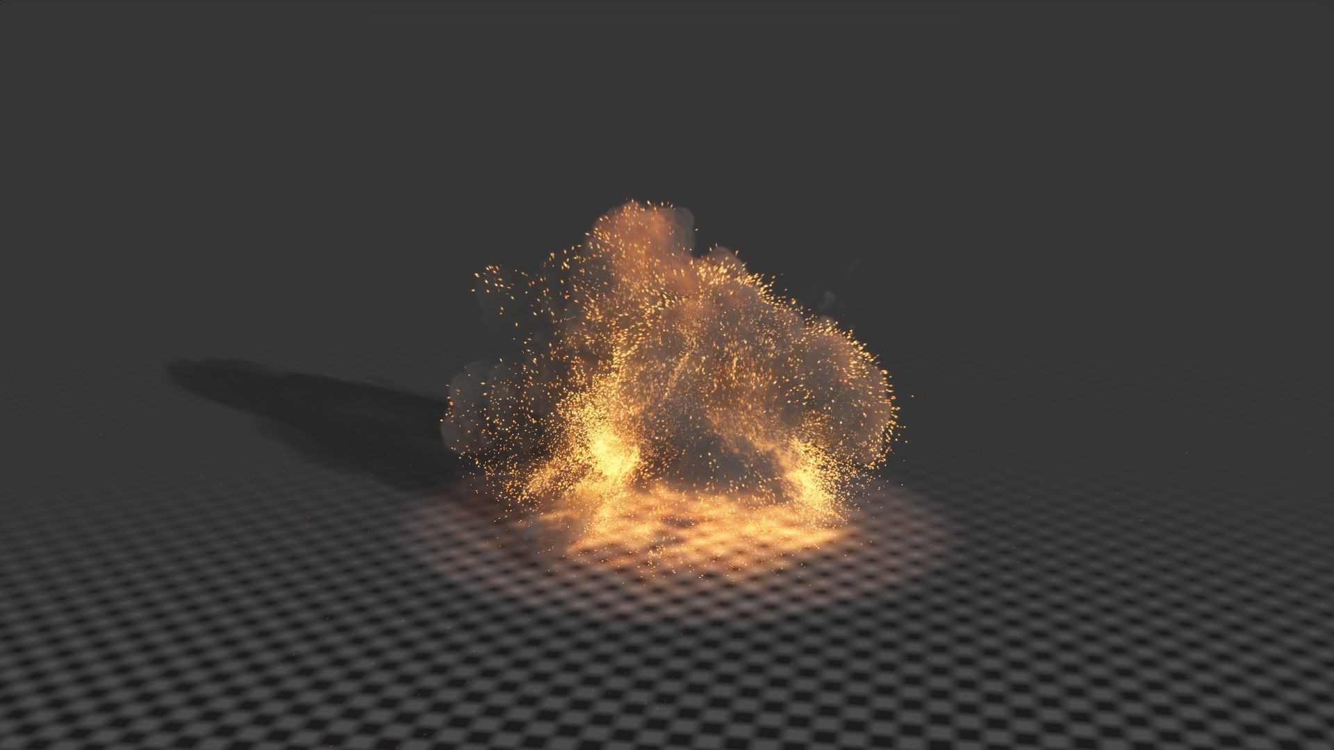 3D Projectile Impact 3D model animated | CGTrader