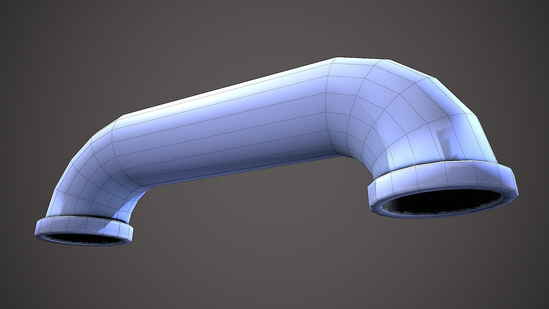 3D model MODULAR PIPES CARTOON STYLIZED VR / AR / low-poly | CGTrader