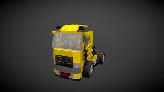 Lego Cool Truck 3D model | CGTrader