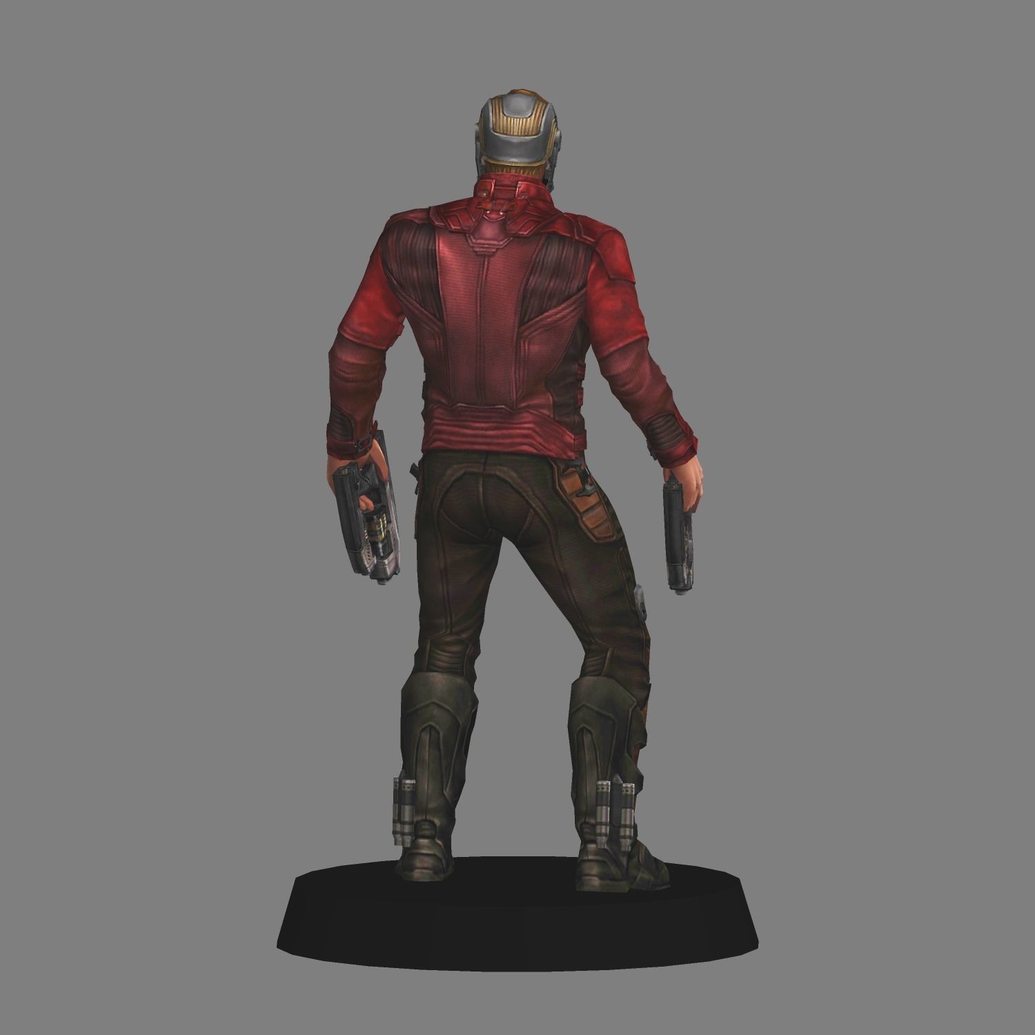Starlord Avengers Endgame LOW POLY 3D model 3D printable | CGTrader