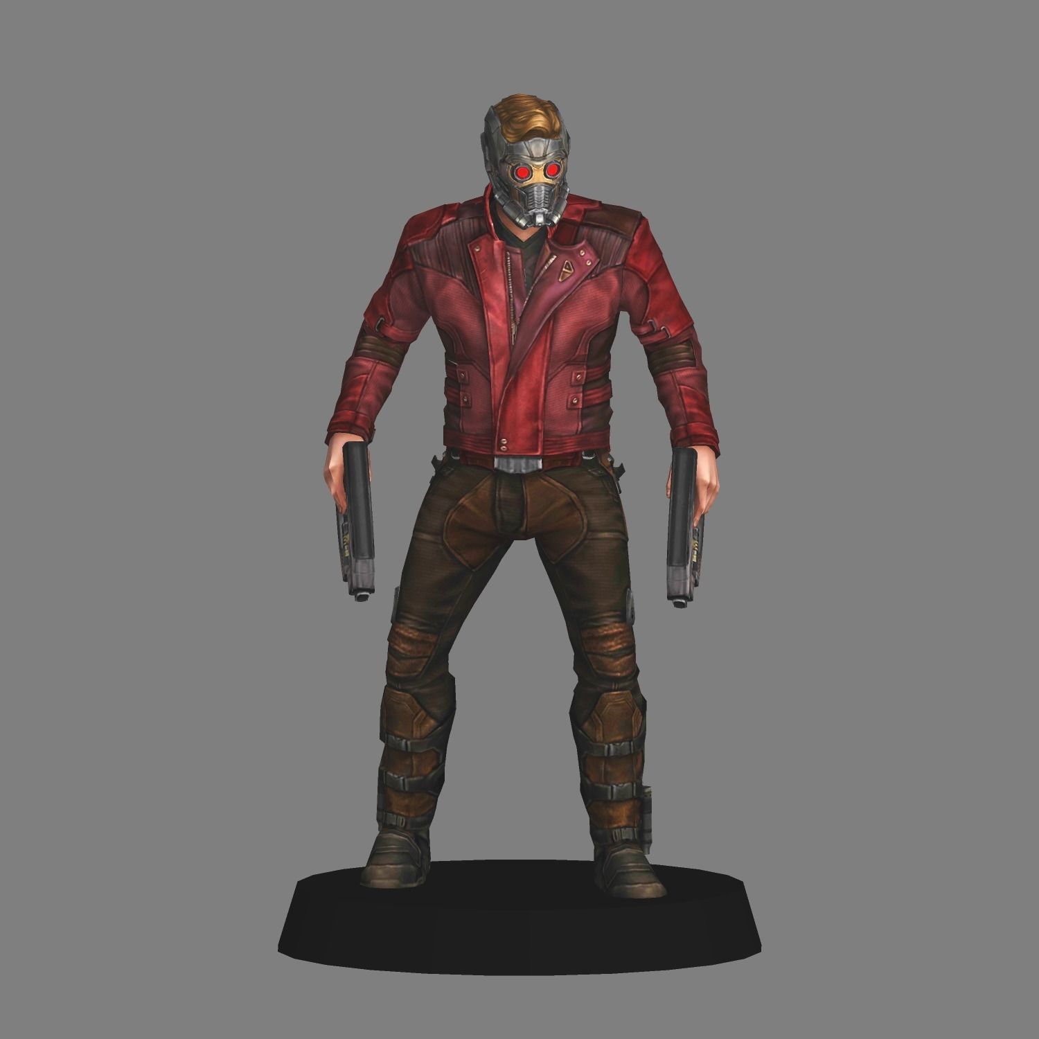 Starlord Avengers Endgame LOW POLY 3D model 3D printable | CGTrader