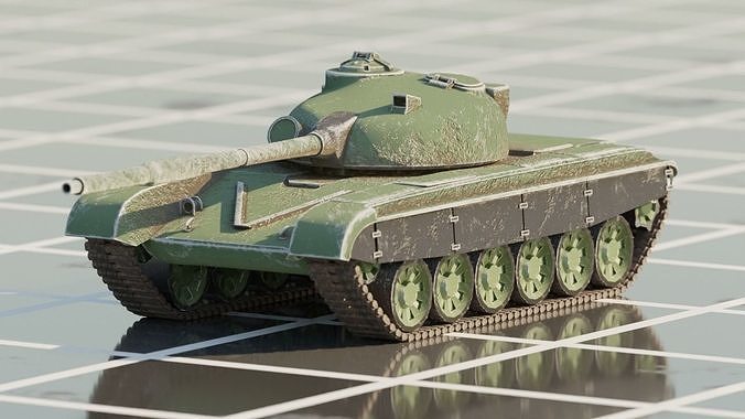 3D model T-72 Tank VR / AR / low-poly | CGTrader