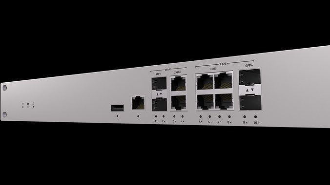 Network Firewall 3D model | CGTrader