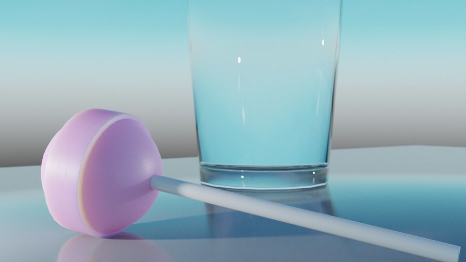 Lollipop on stick free VR / AR / low-poly 3D model | CGTrader