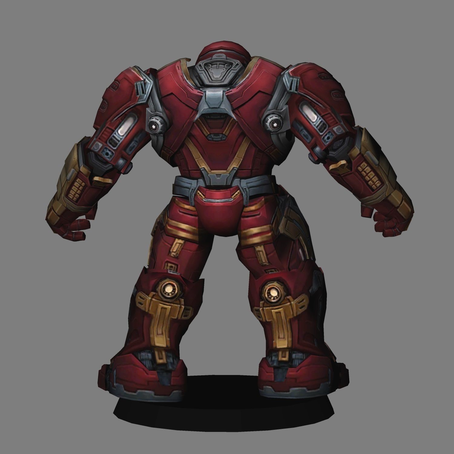 Hulkbuster V2 Avengers Infinity War LOW POLY 3D model 3D printable ...