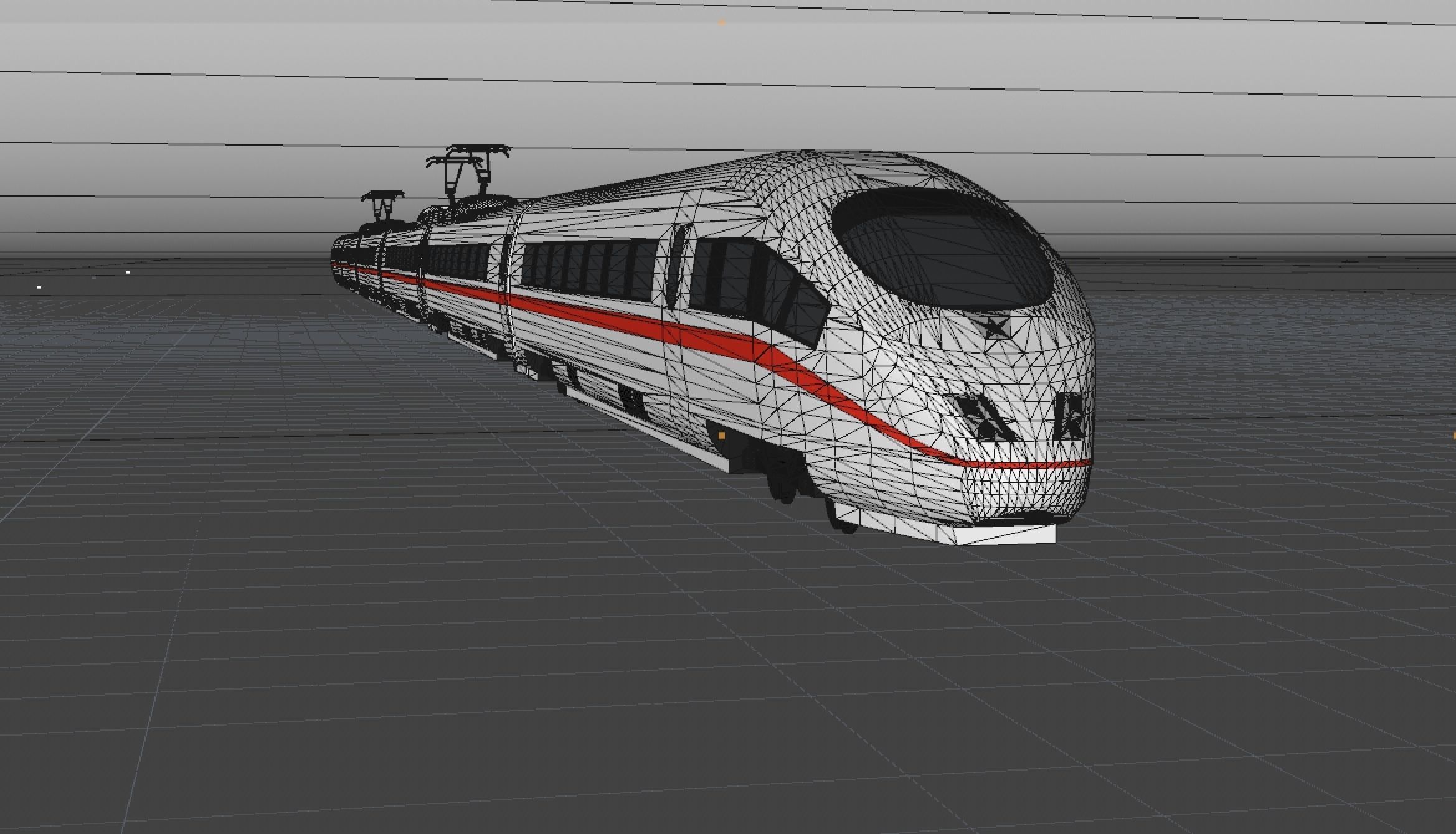 ICE 3 Train 3D model | CGTrader