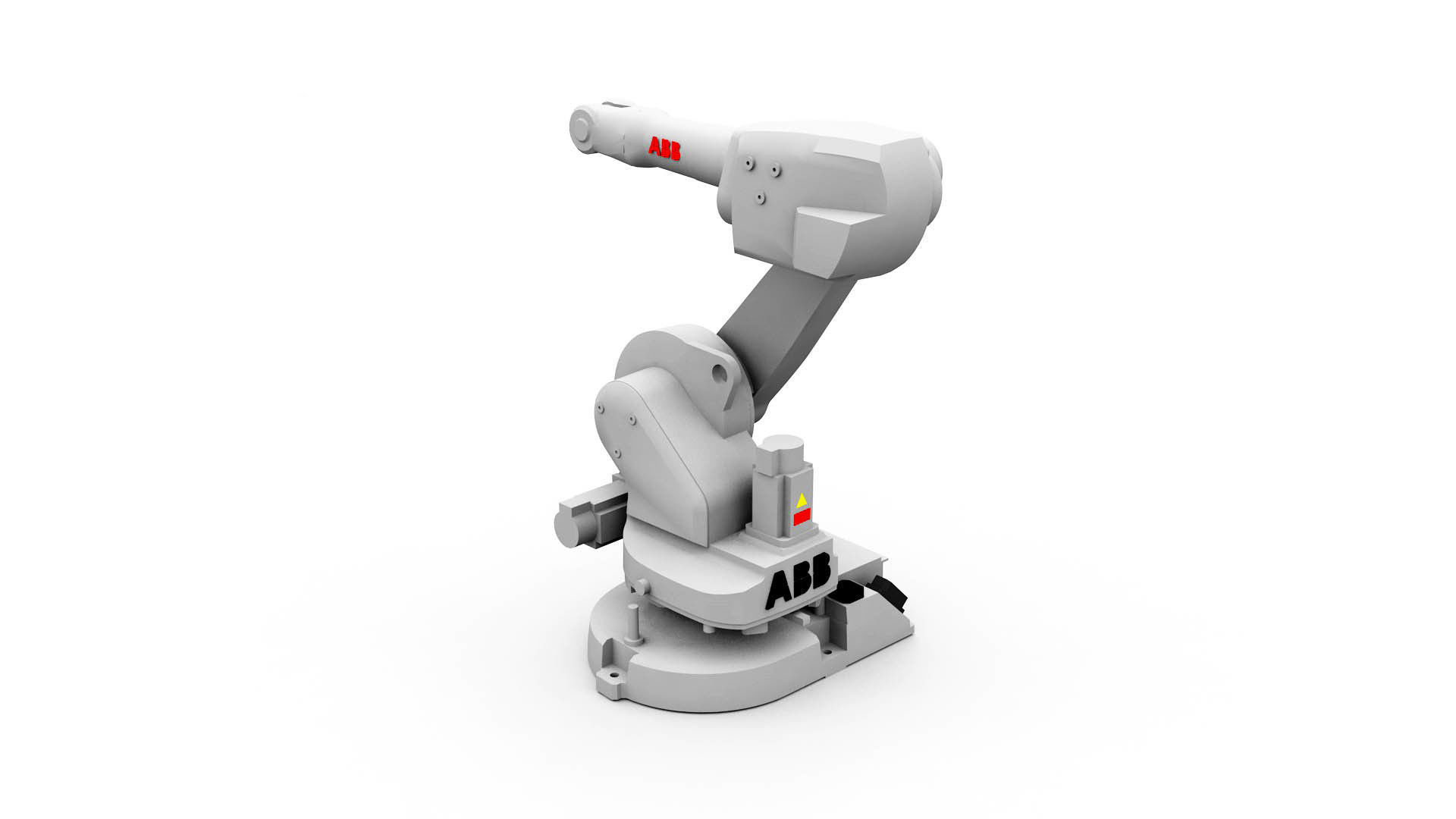 ABB Industry Robot IRB 1600 3D model animated rigged | CGTrader